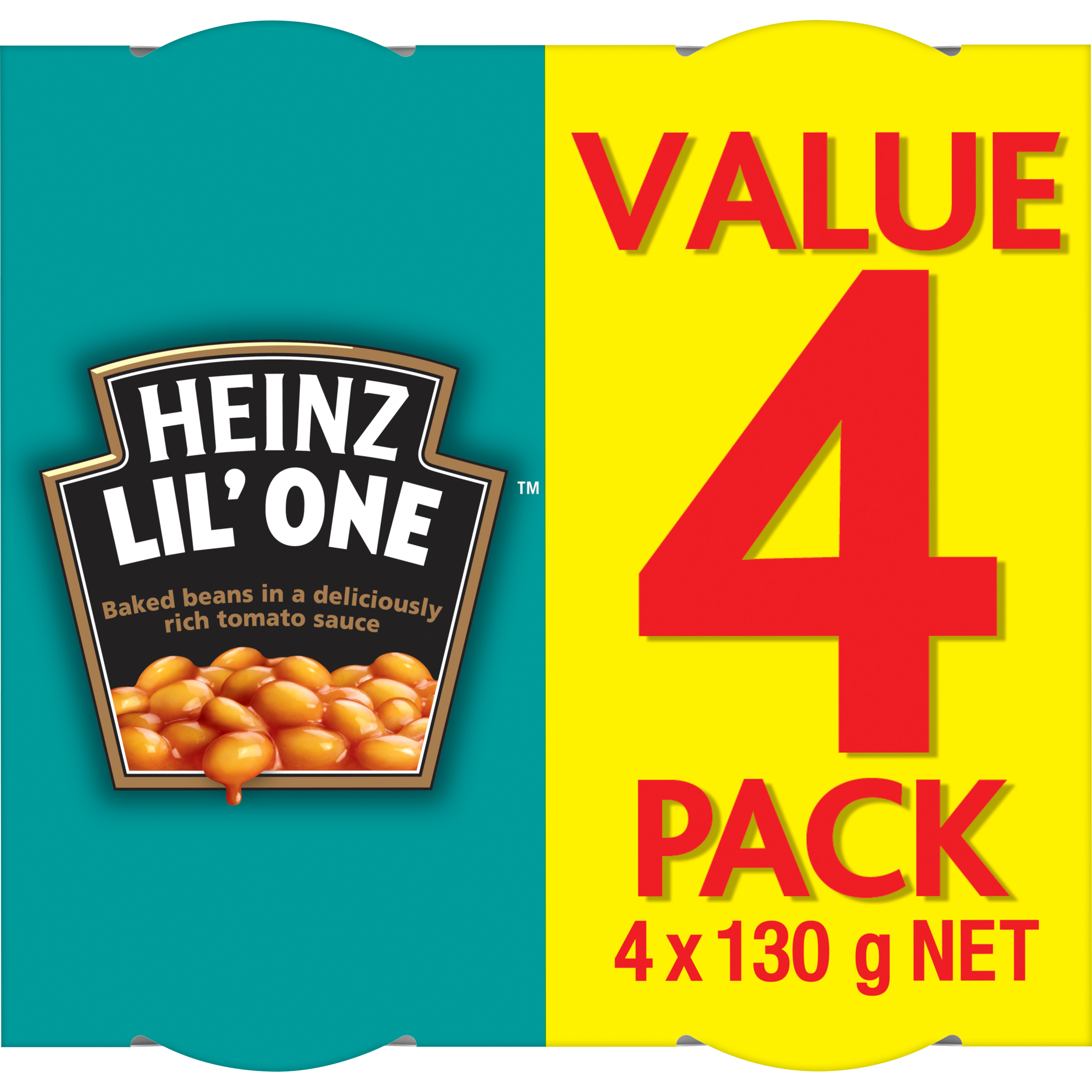 Heinz® Baked Beans in Tomato Sauce Value Pack 4x130g | Heinz