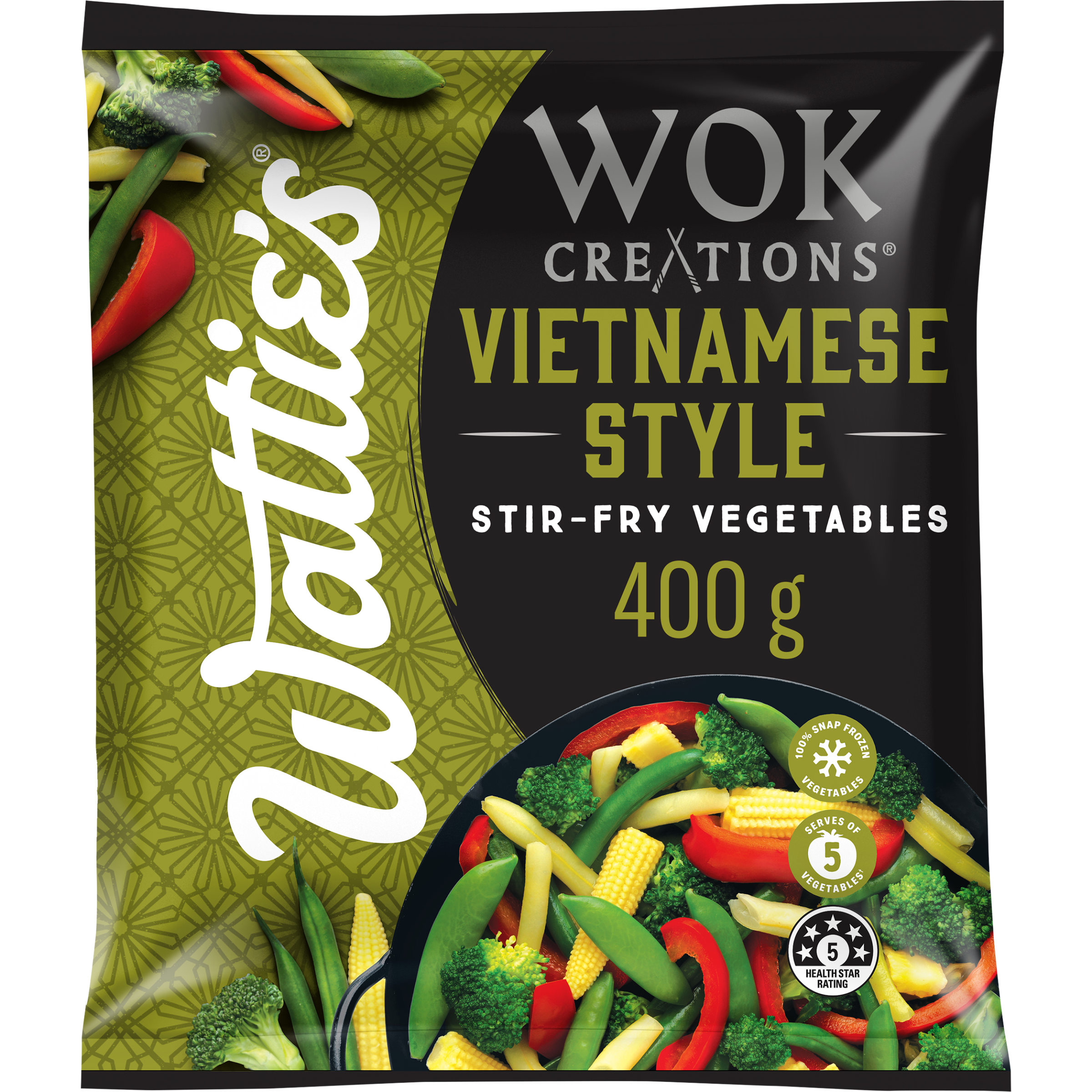 Wattie's® Wok Creations® Vietnamese Style Stir-Fry Vegetables 400g ...