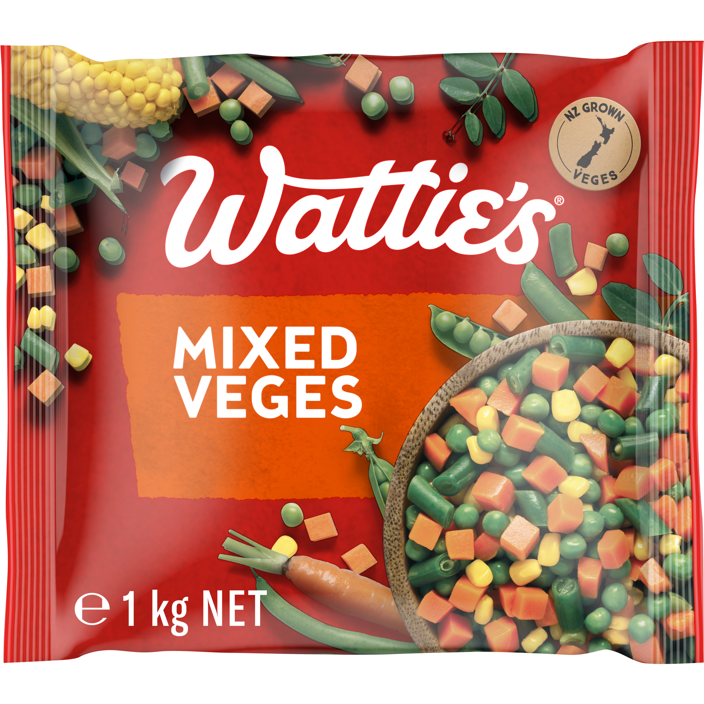 Wattie's® Mixed Veges 1 kg | Wattie's | New Zealand | Products - Heinz®