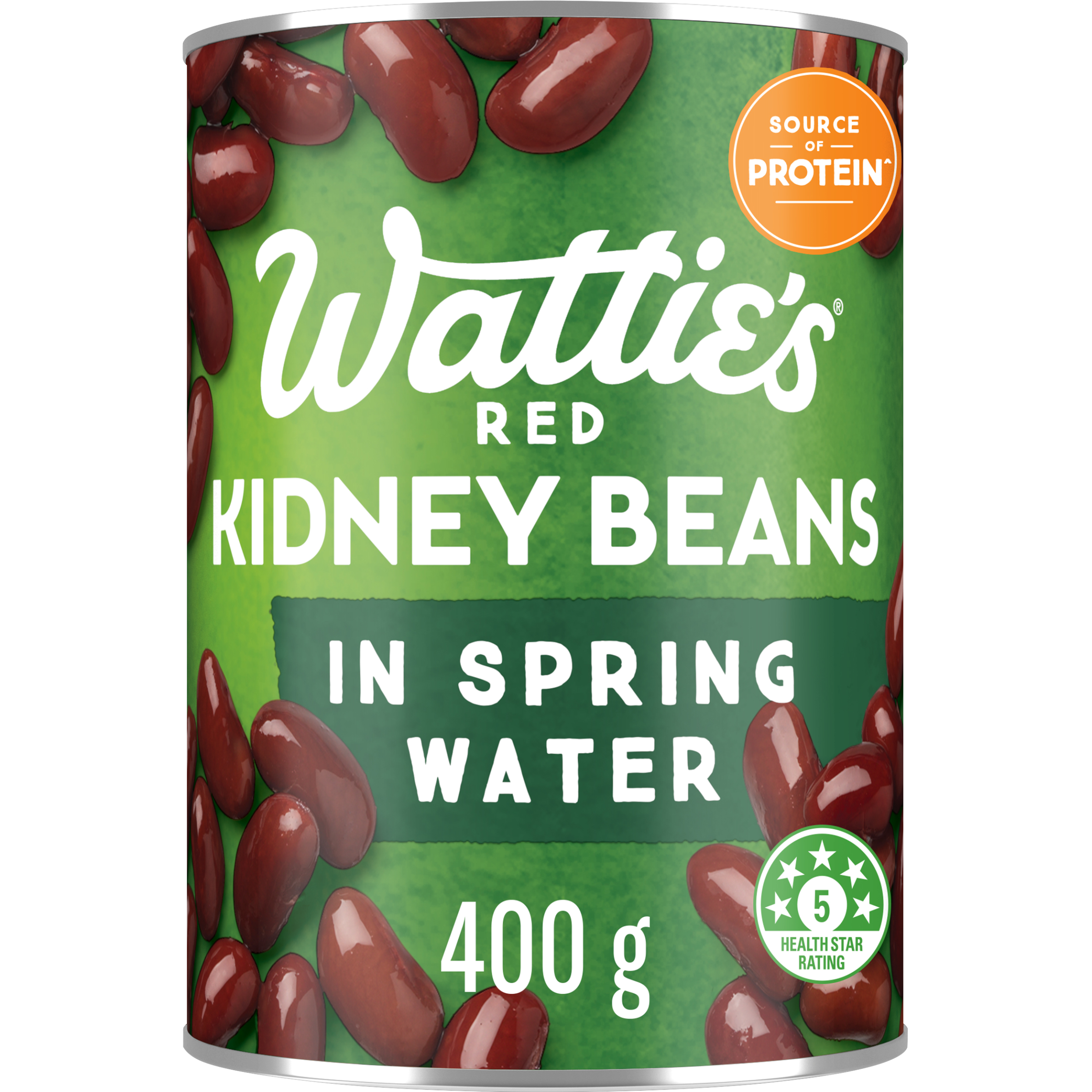 Wattie's® Red Kidney Beans in Springwater 400g | Wattie's | New Zealand ...