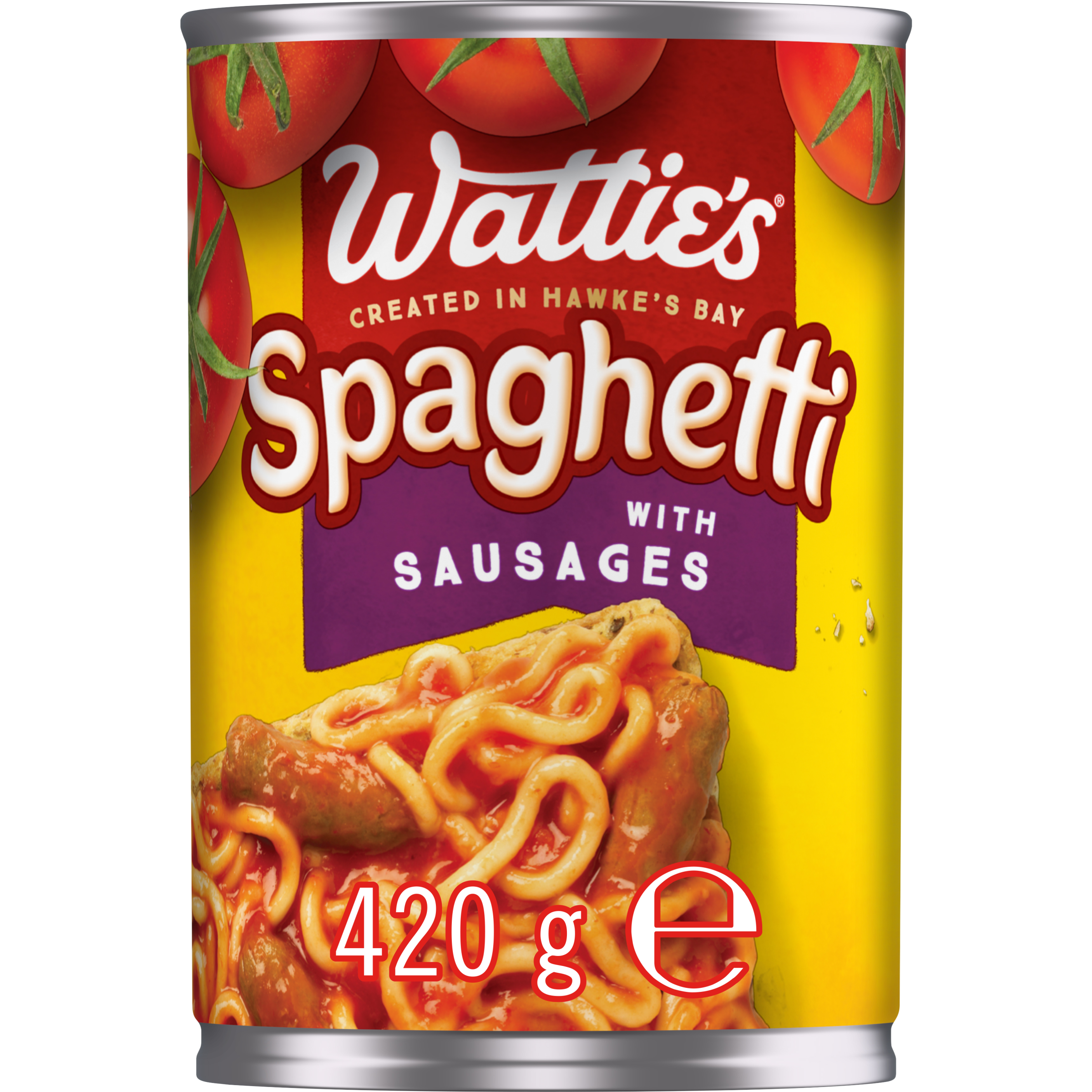 Wattie's® Spaghetti with Sausages 420g | Wattie's | New Zealand ...