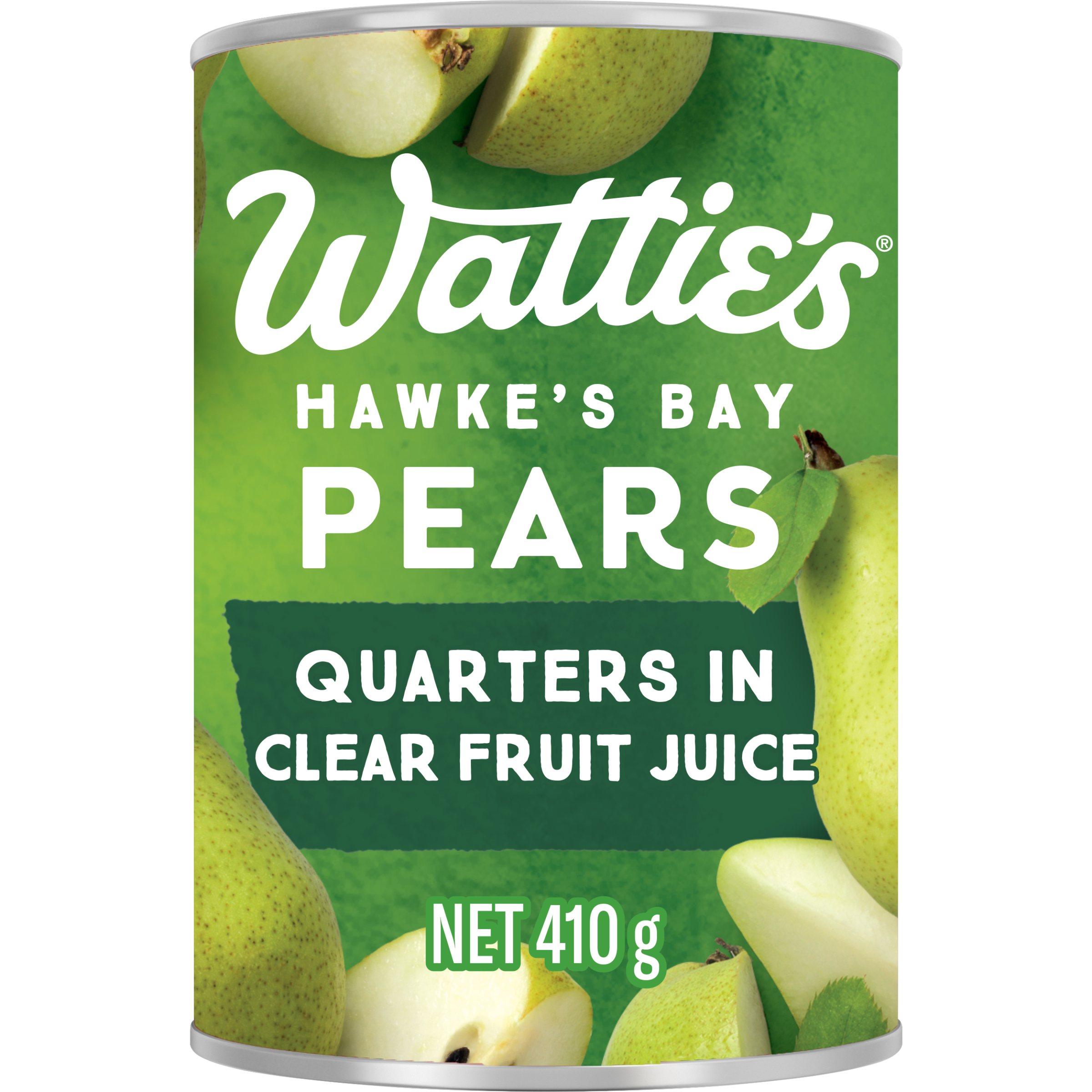 Wattie's® Pear Quarters in Clear Fruit Juice 410g | Wattie's | New ...