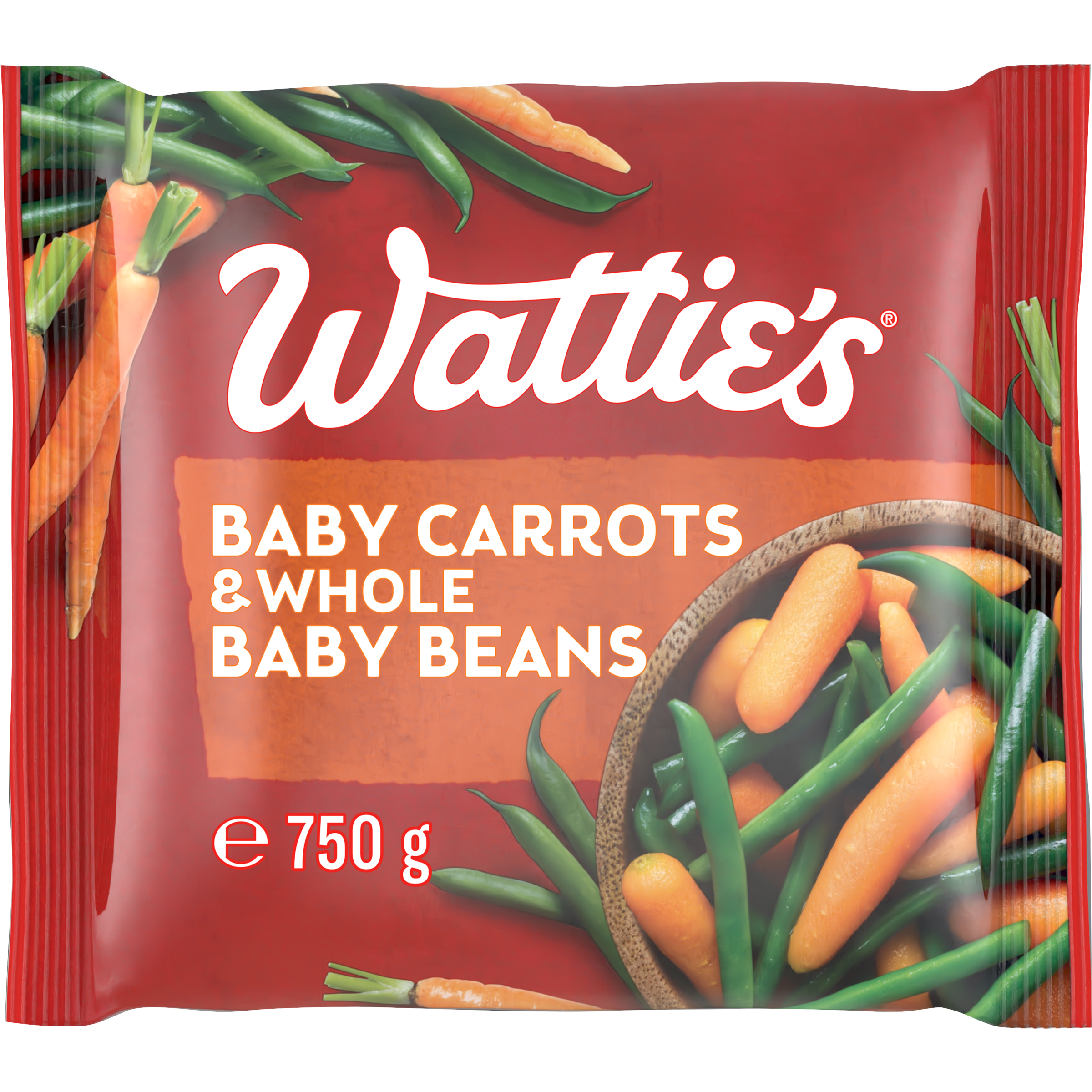 Wattie's® Baby Carrots and Whole Baby Beans 750g | Wattie's | New ...