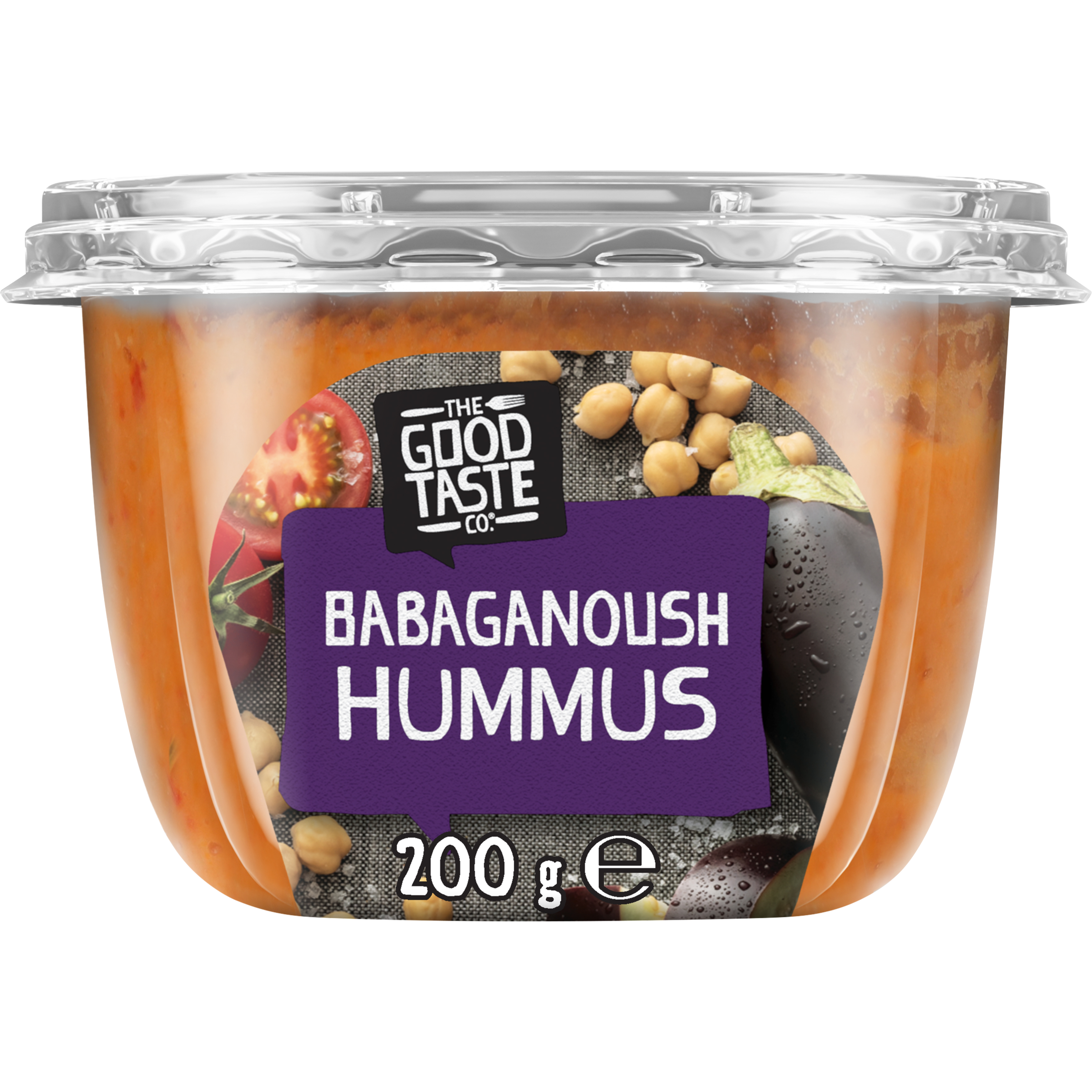The Good Taste Co® Babaganoush Hummus 200 g | Good Taste Company | New ...
