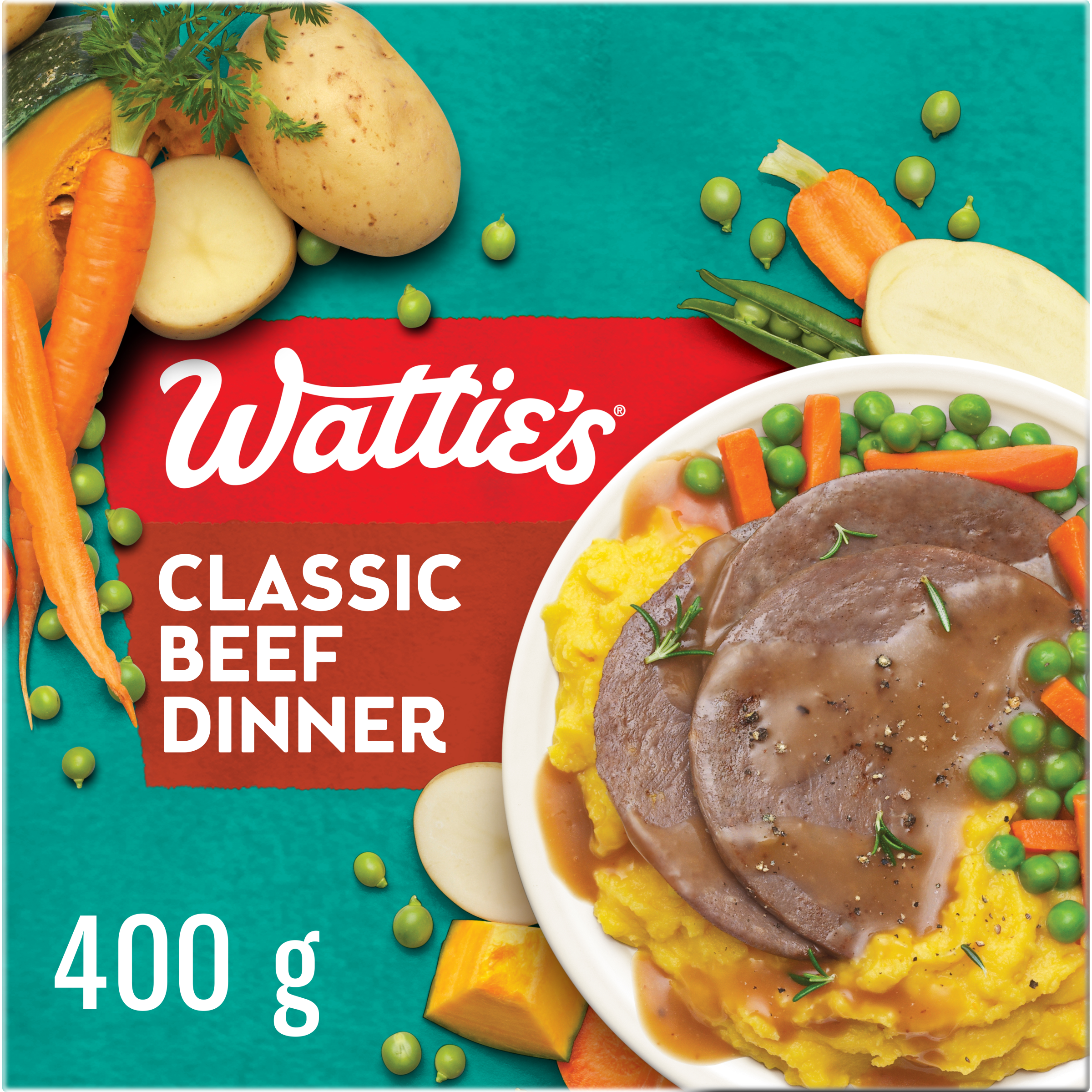 Wattie's® Classic Beef Dinner 400g | Wattie's | New Zealand | Products ...