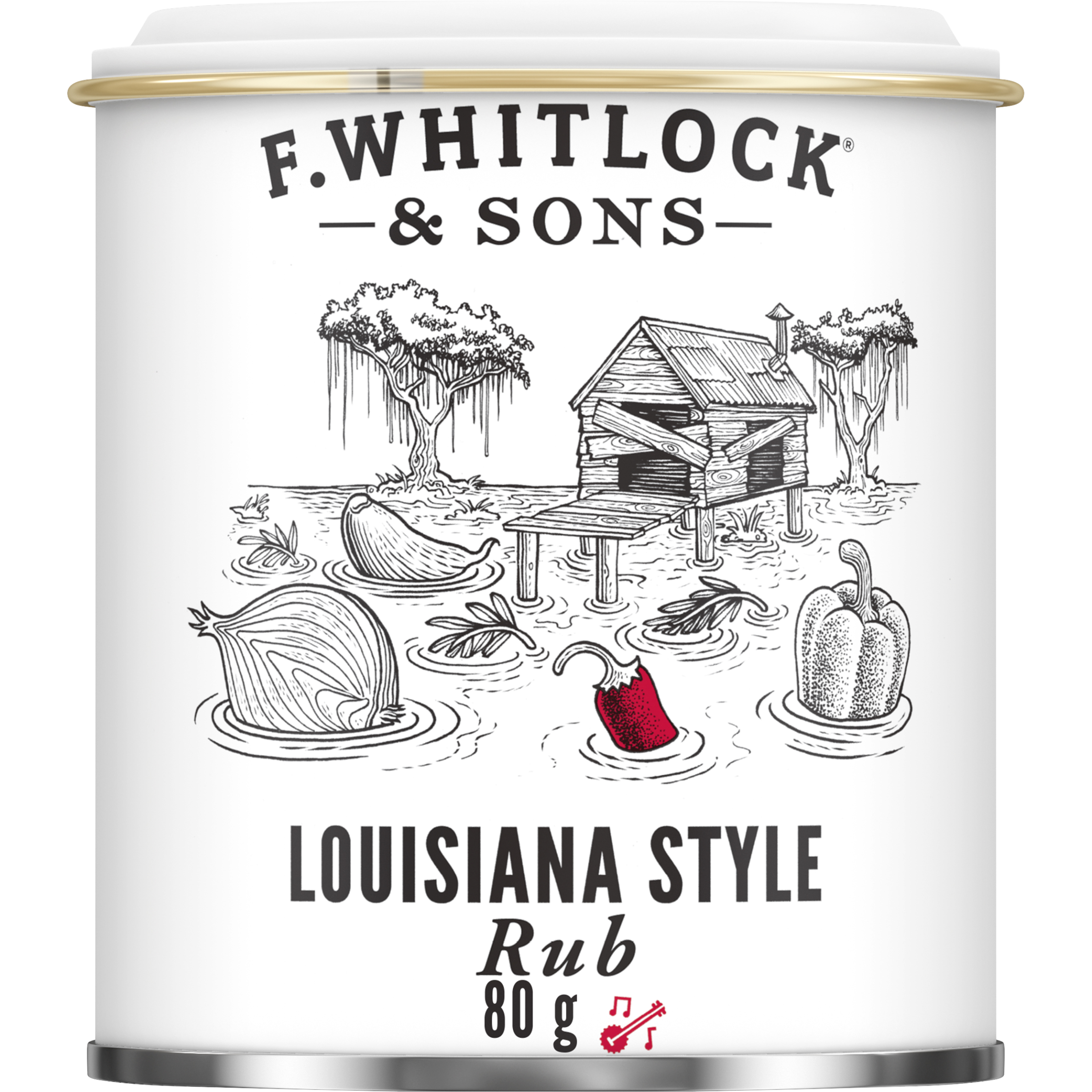 F. Whitlock & Sons® Louisiana Style Rub 80g | F. Whitlock & Sons ...