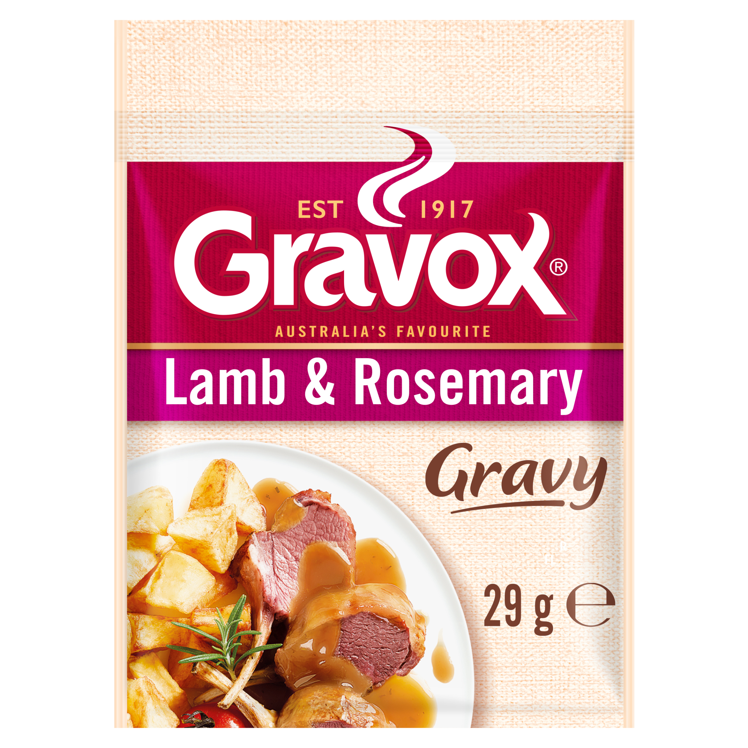 Gravox® Lamb & Rosemary Gravy Mix 29g | Gravox | Australia | Products ...