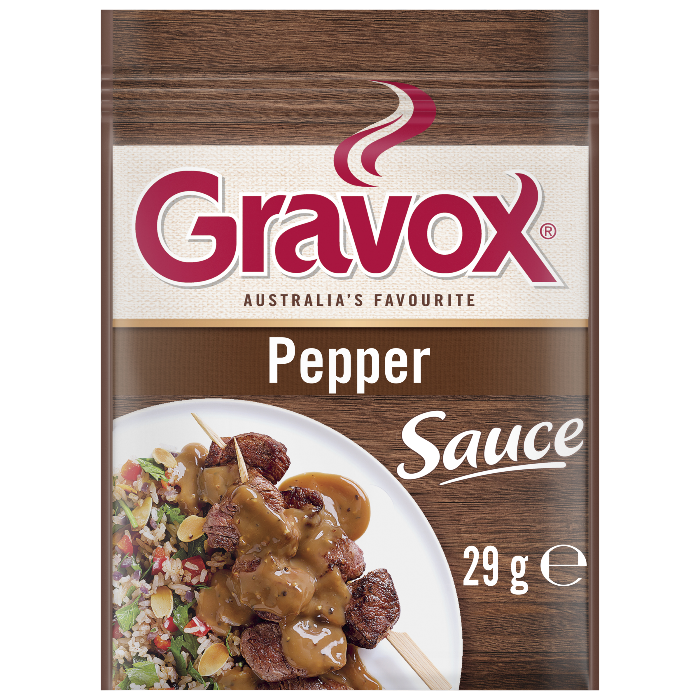 Gravox® Pepper Sauce Sachet 29g | Gravox | Australia | Products - Heinz®