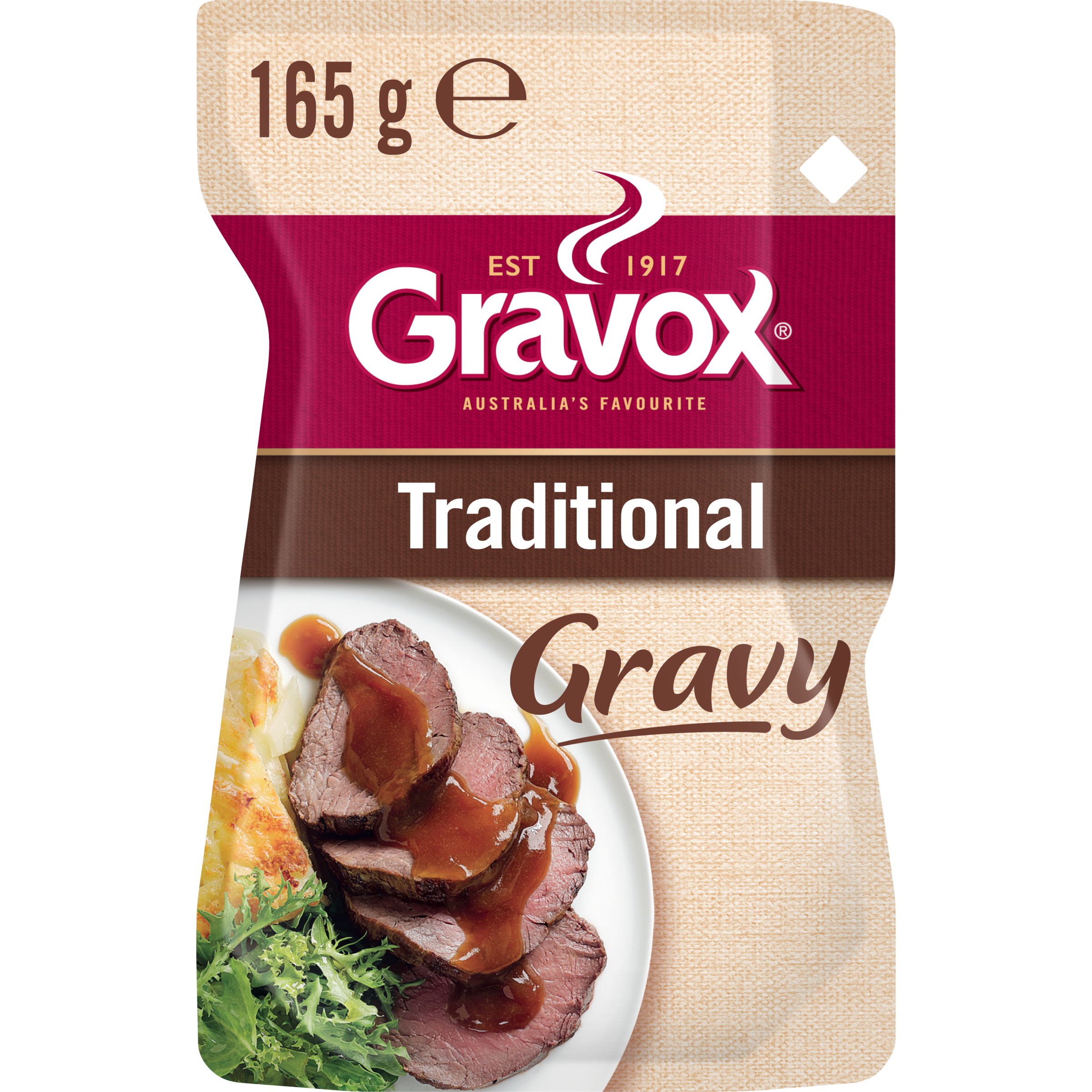 Gravox® Traditional Liquid Gravy Pouch 165g | Gravox | Australia ...