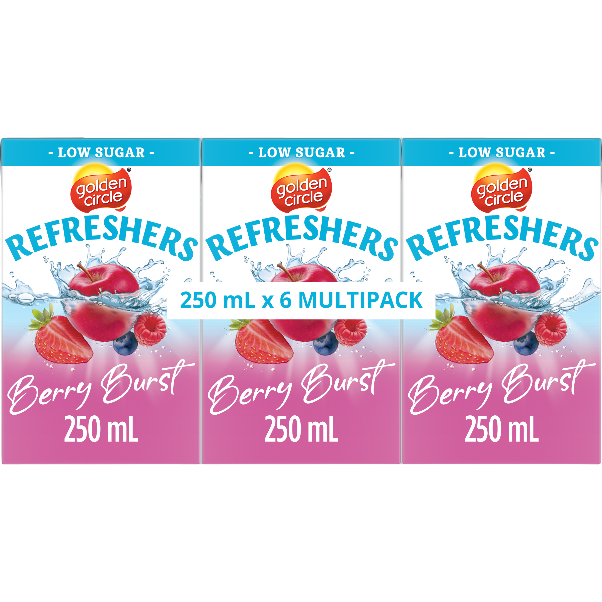 Golden Circle® Refreshers Berry Burst 6 x 250mL | Golden Circle ...