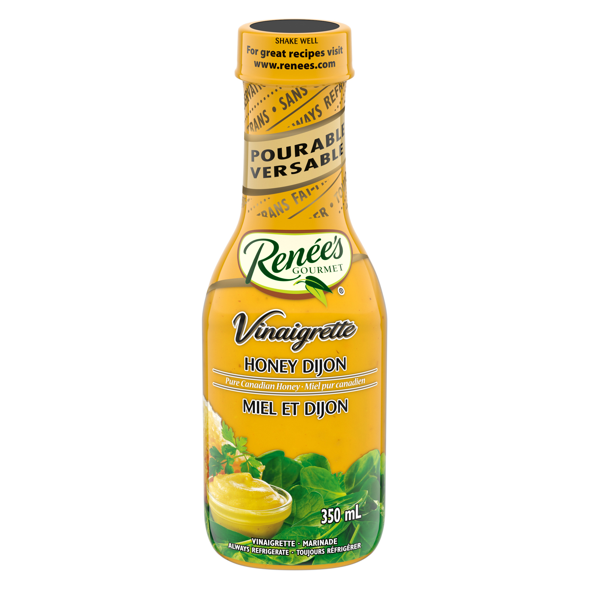 Vinaigrette Miel et moutarde de Dijon | Renée’s | Canada | Produits ...
