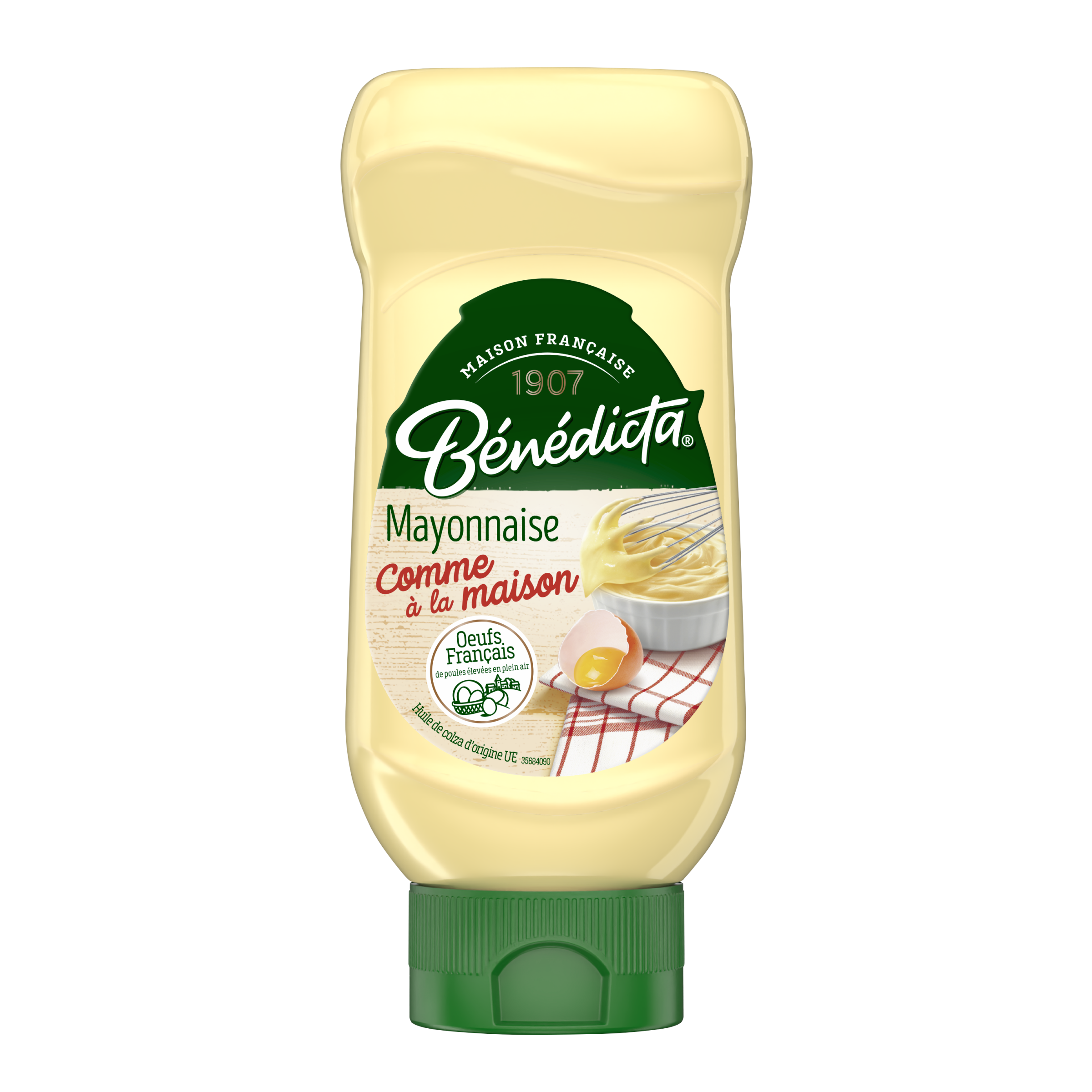 Bénédicta Mayonnaise Comme à la Maison Flacon Souple 390g | Bénédicta ...