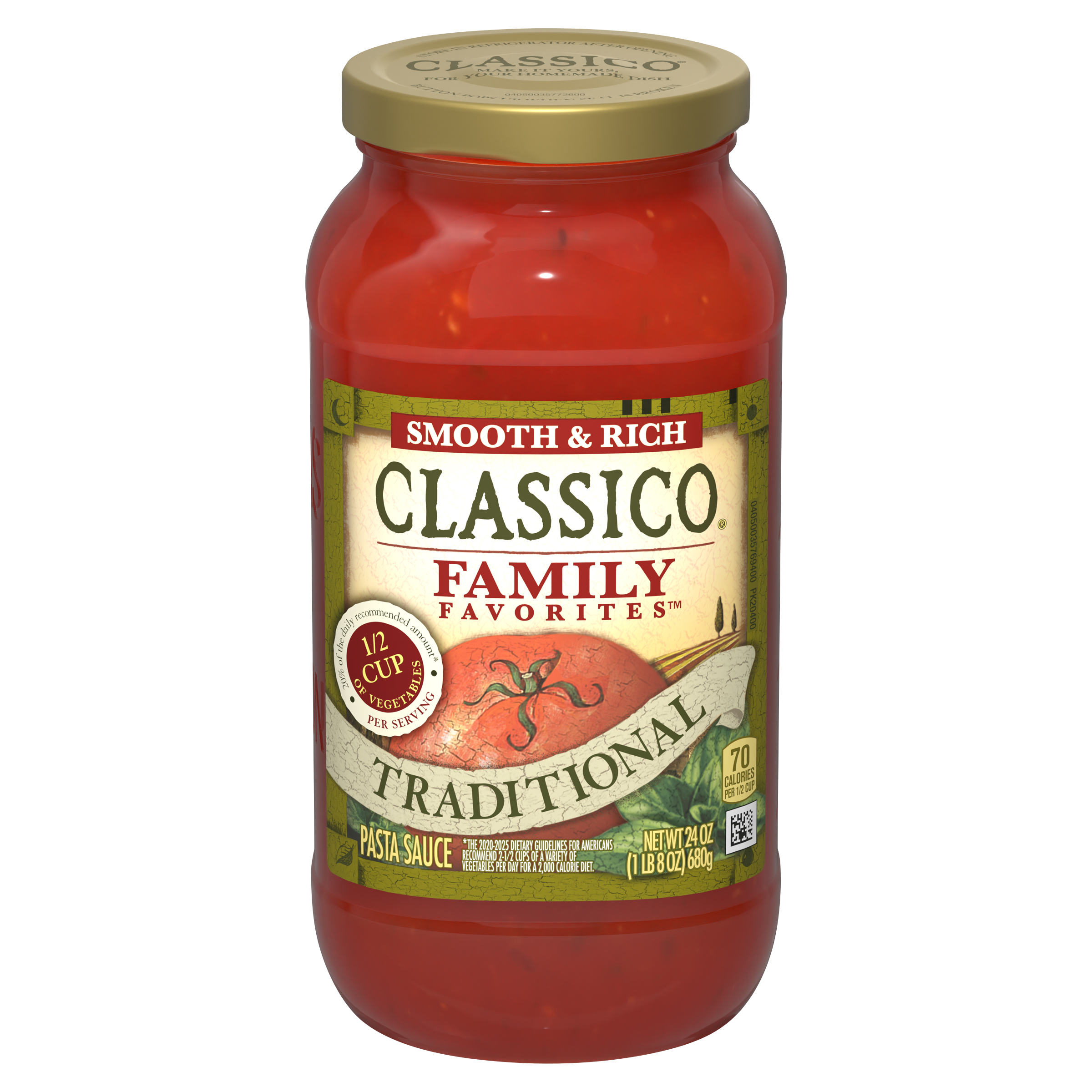 Traditional Smooth & Rich Pasta Sauce | CLASSICO | United States ...