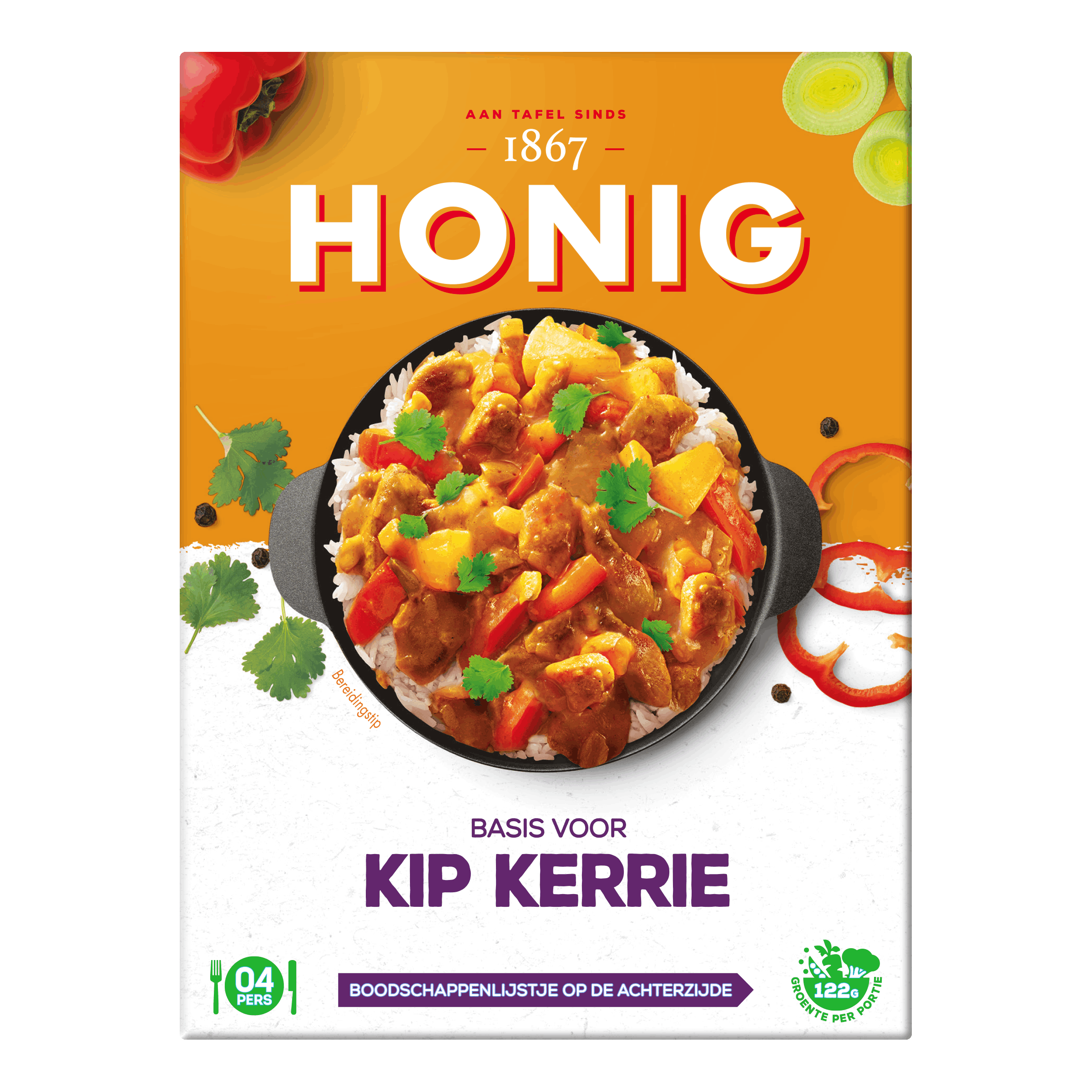 Kip Kerrie 59 g Doos | Honig | Netherlands | Products - Heinz®