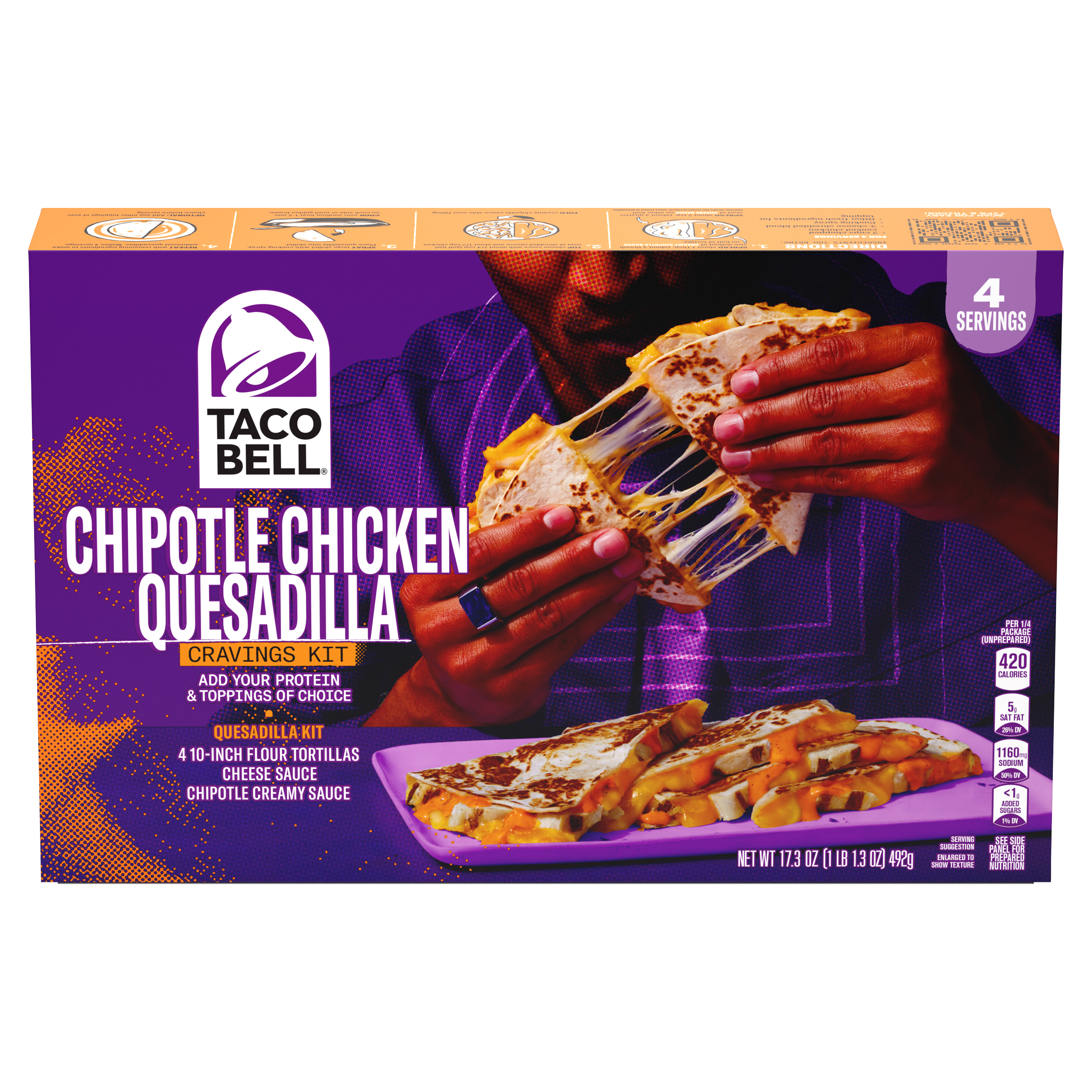 Chipotle Chicken Quesadilla Meal Kit | TACO BELL | United States ...