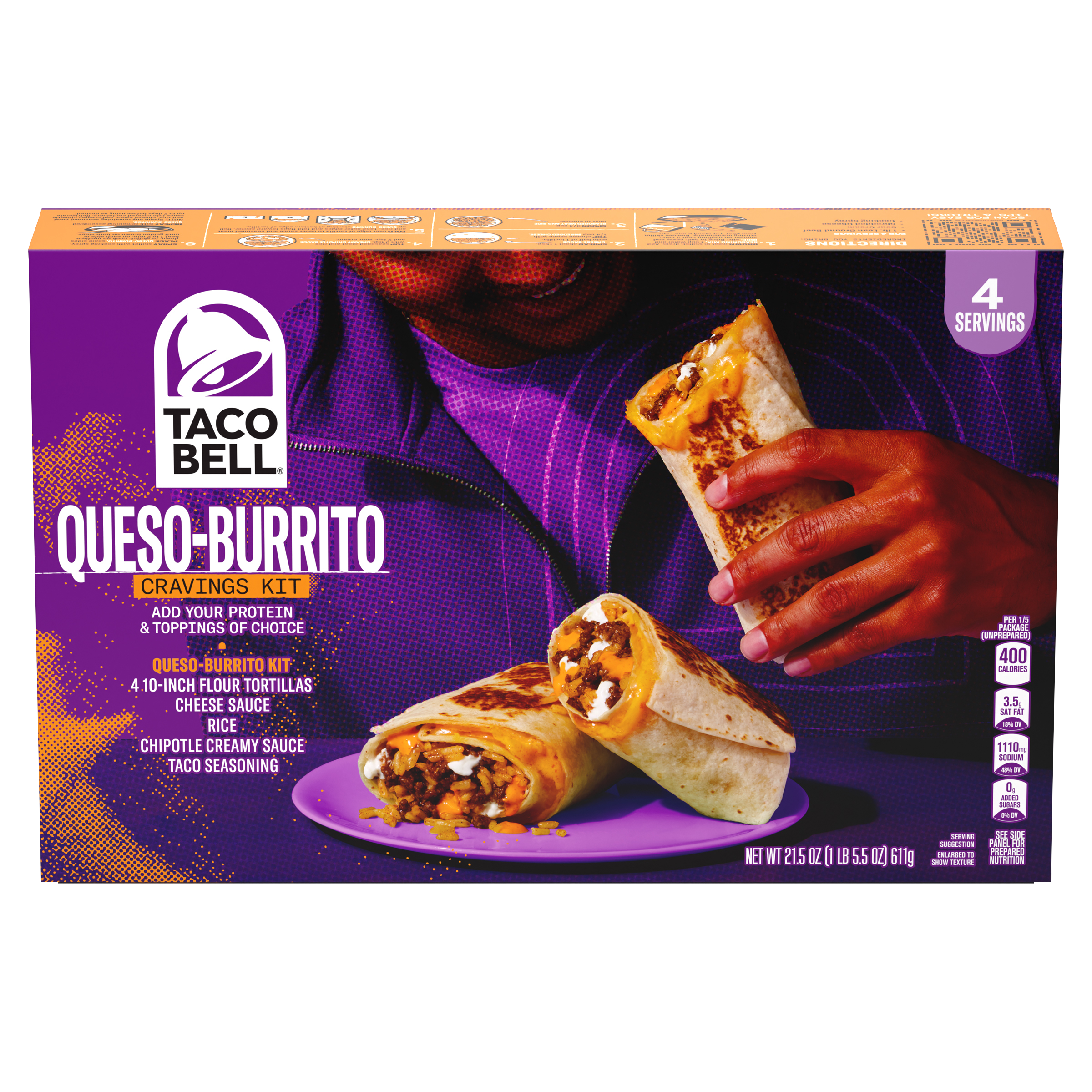 Queso-Burrito Cravings Kit | TACO BELL | United States | Products - Heinz®