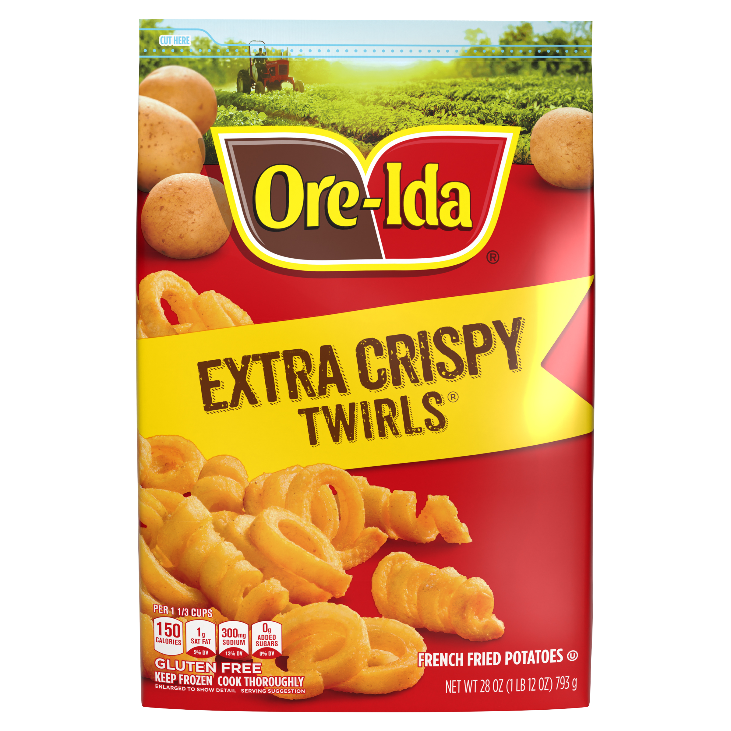 Crispy Twirls French Fried Potatoes | ORE-IDA | United States ...