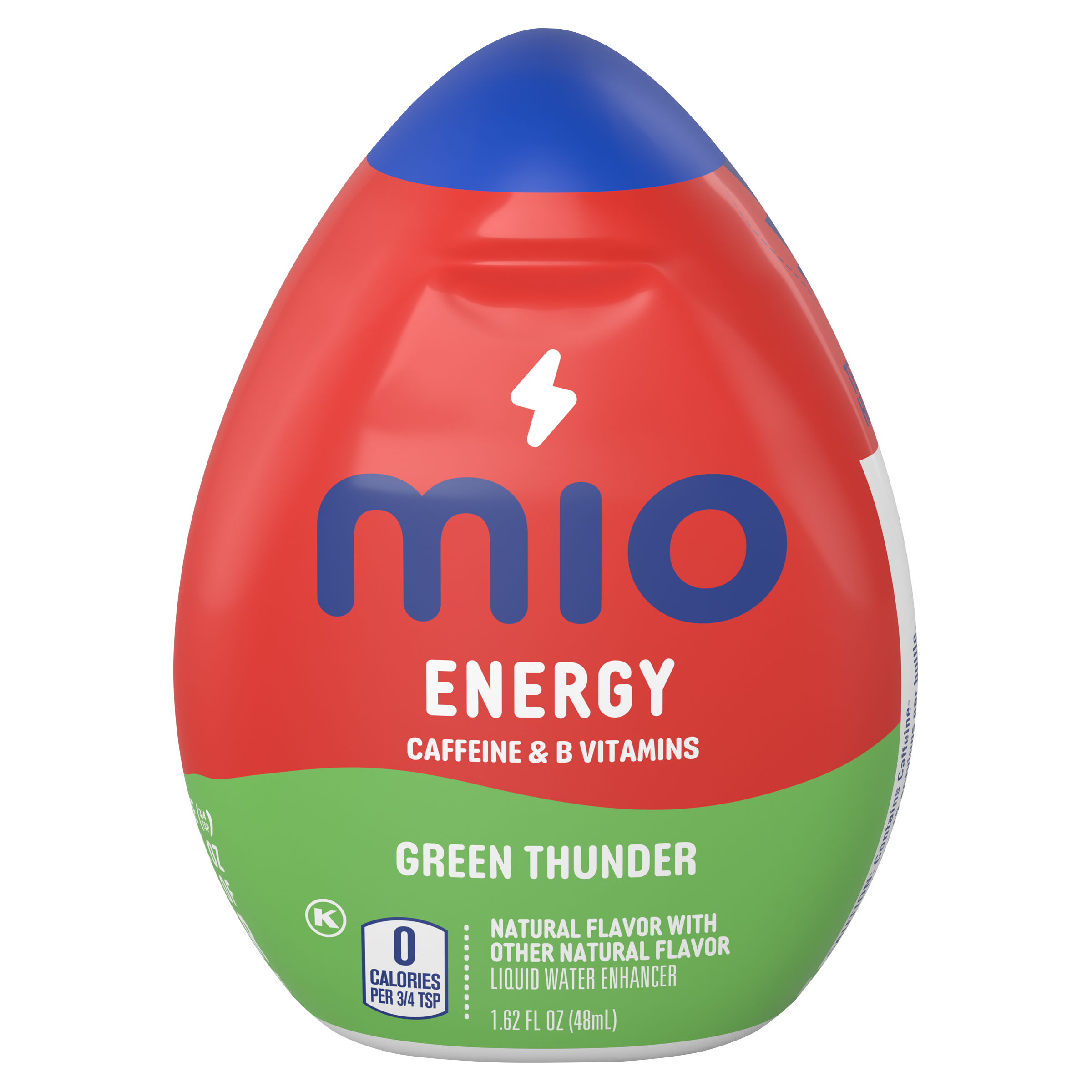 Green Thunder Naturally Flavored Liquid Water Enhancer with Caffeine ...