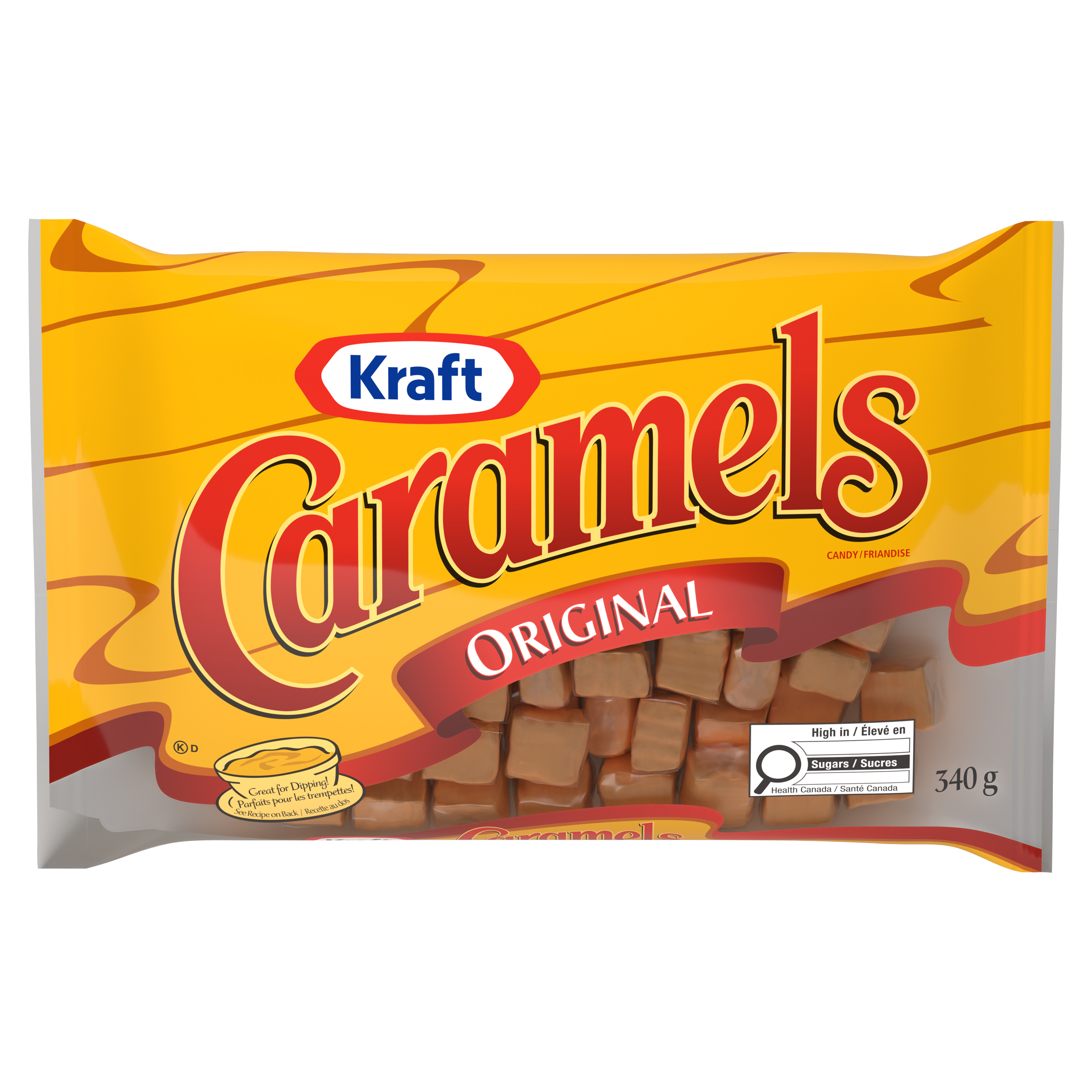 Bonbons au caramel emballés individuellement | Kraft Caramels | Canada ...