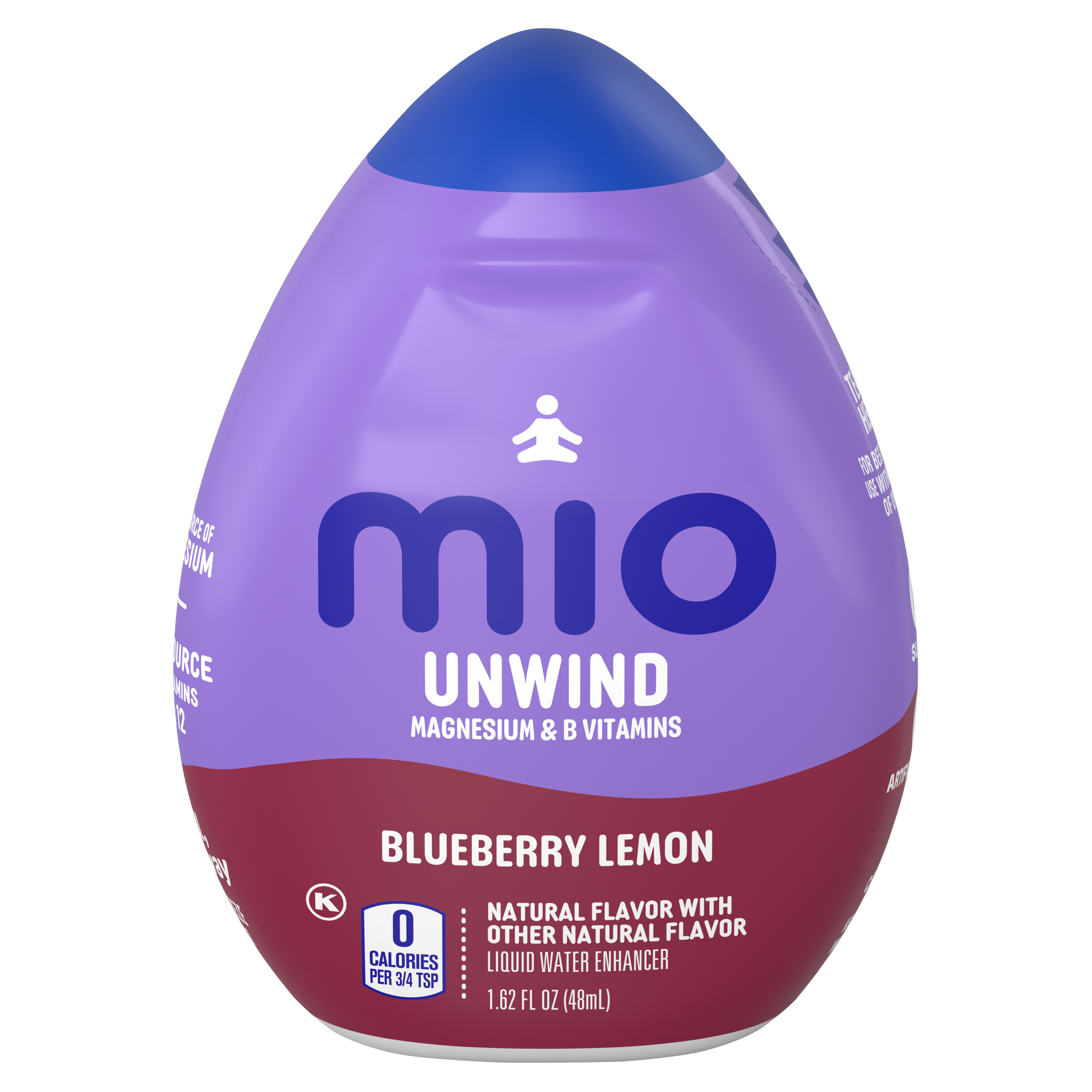 Unwind Blueberry Lemon Liquid Water Enhancer with Magnesium & B ...