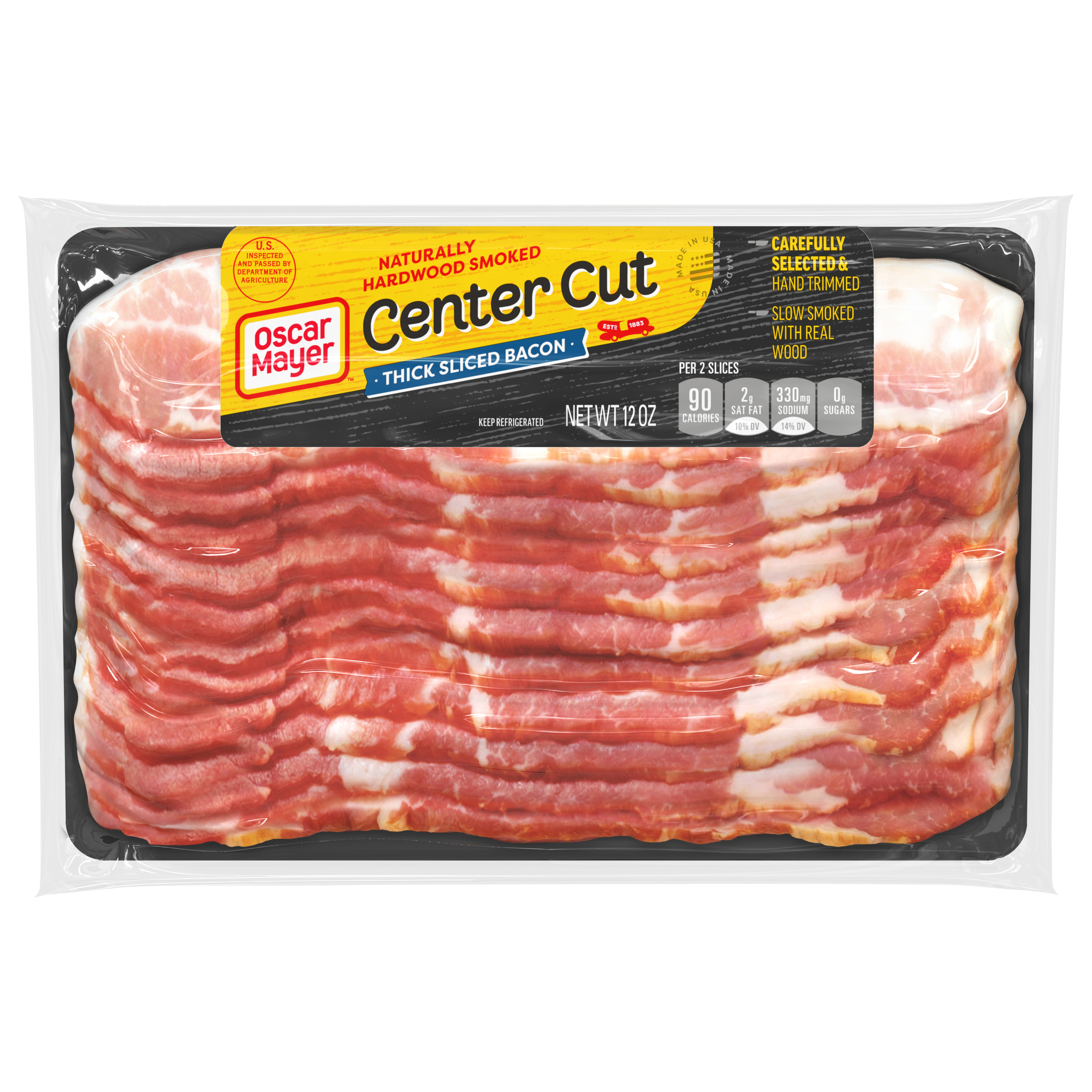 Center Cut Thick Sliced Bacon | Oscar Mayer