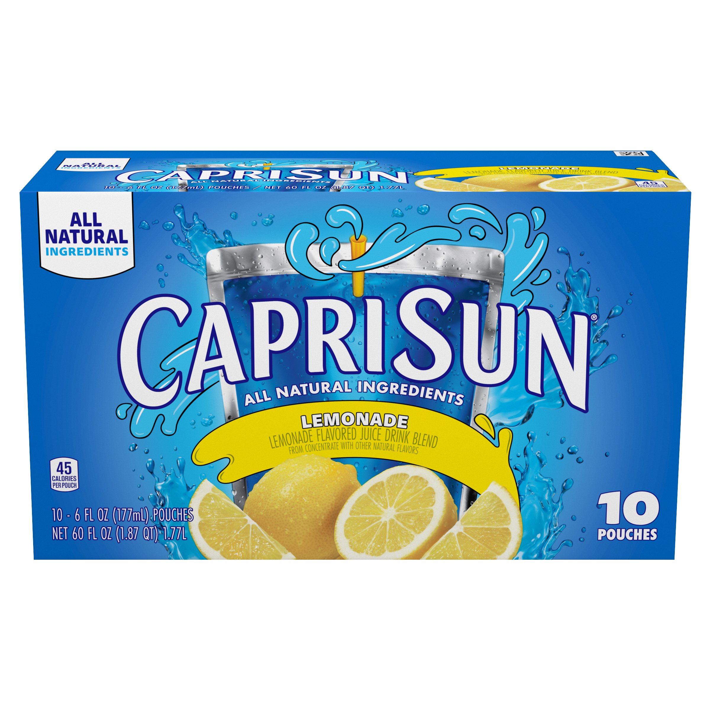 Lemonade Naturally Flavored Juice Drink | Capri Sun | United States ...