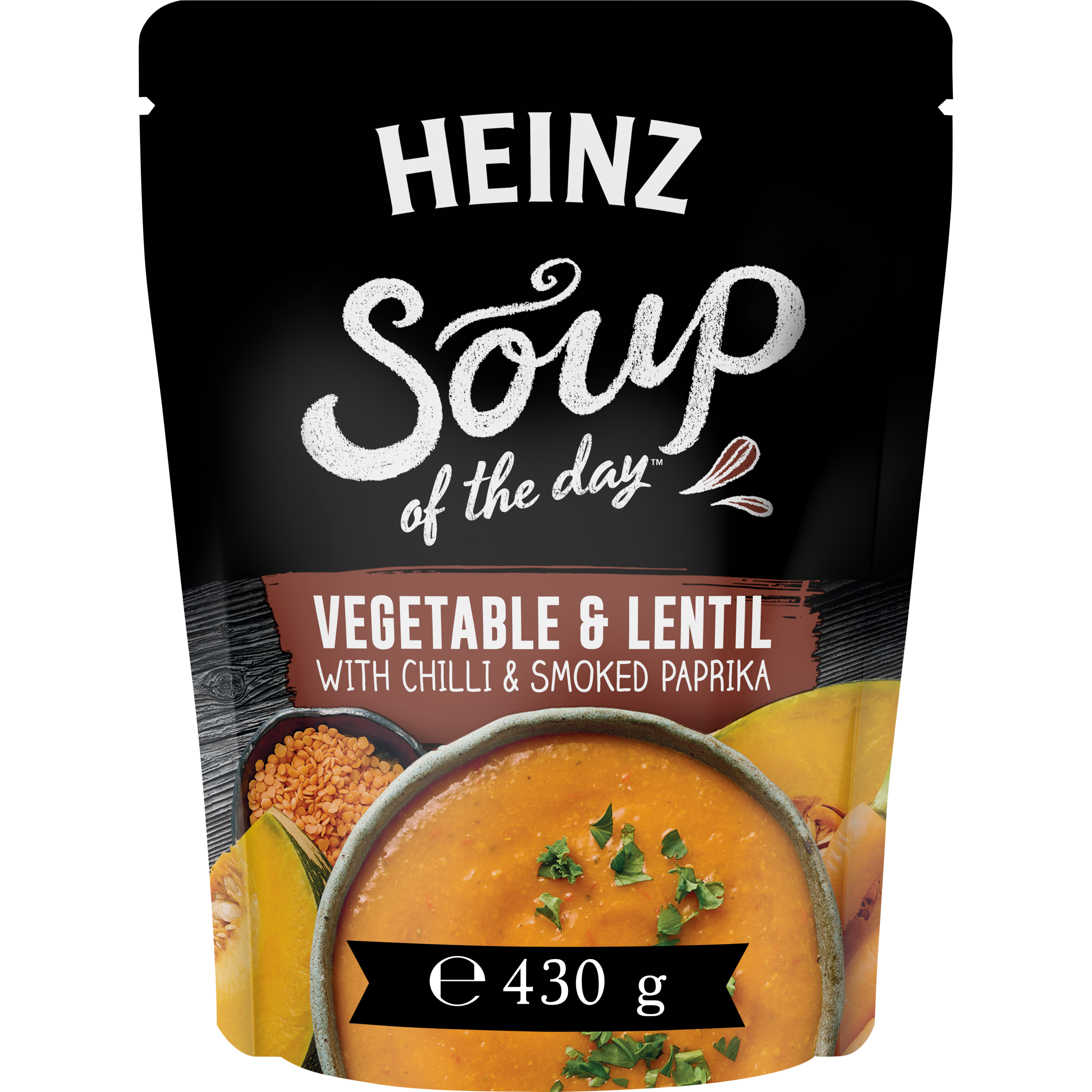 Heinz Soup of the Day® Vegetable & Lentil With Chilli & Smoked Paprika ...