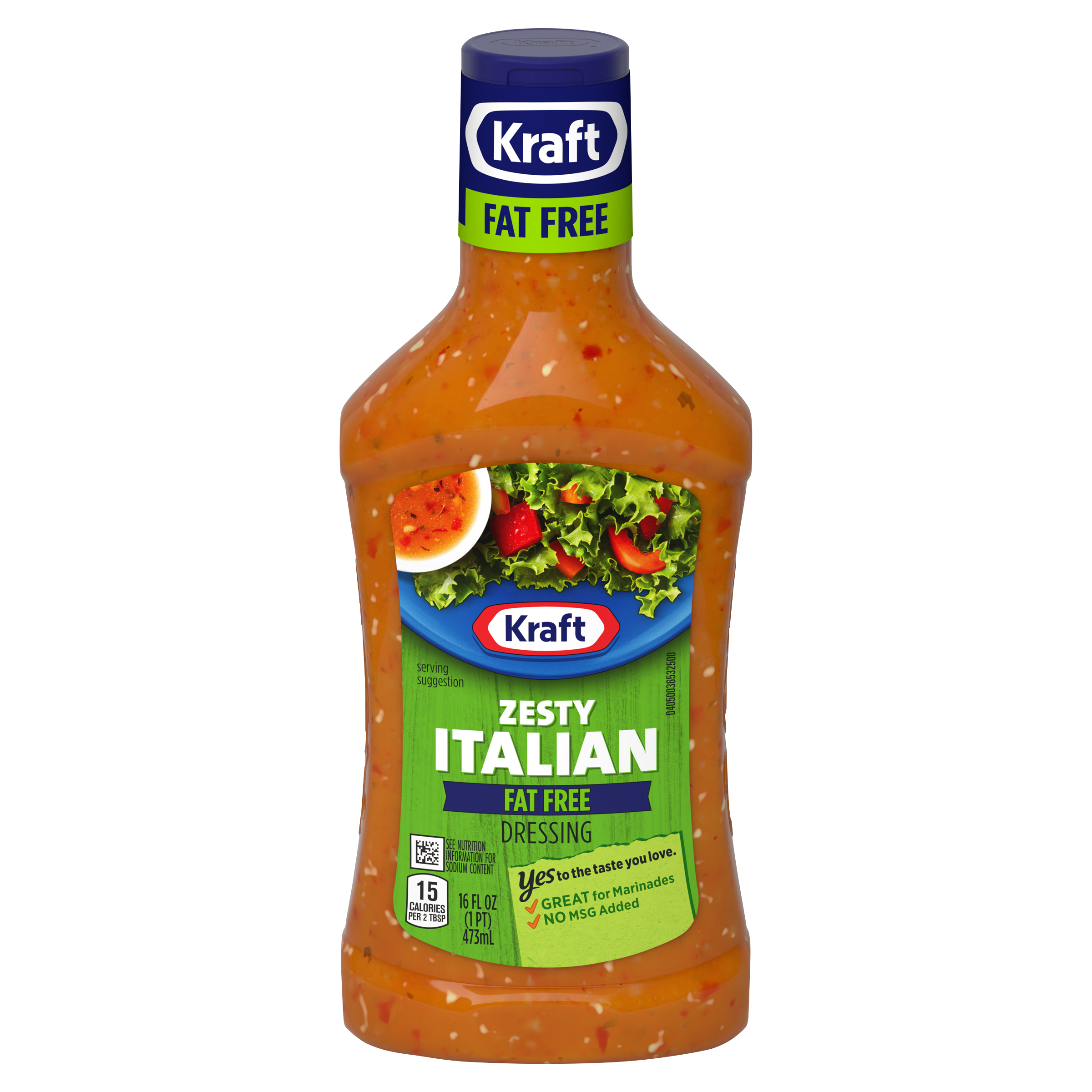 Zesty Italian Fat Free Dressing | KRAFT SAUCES | United States ...