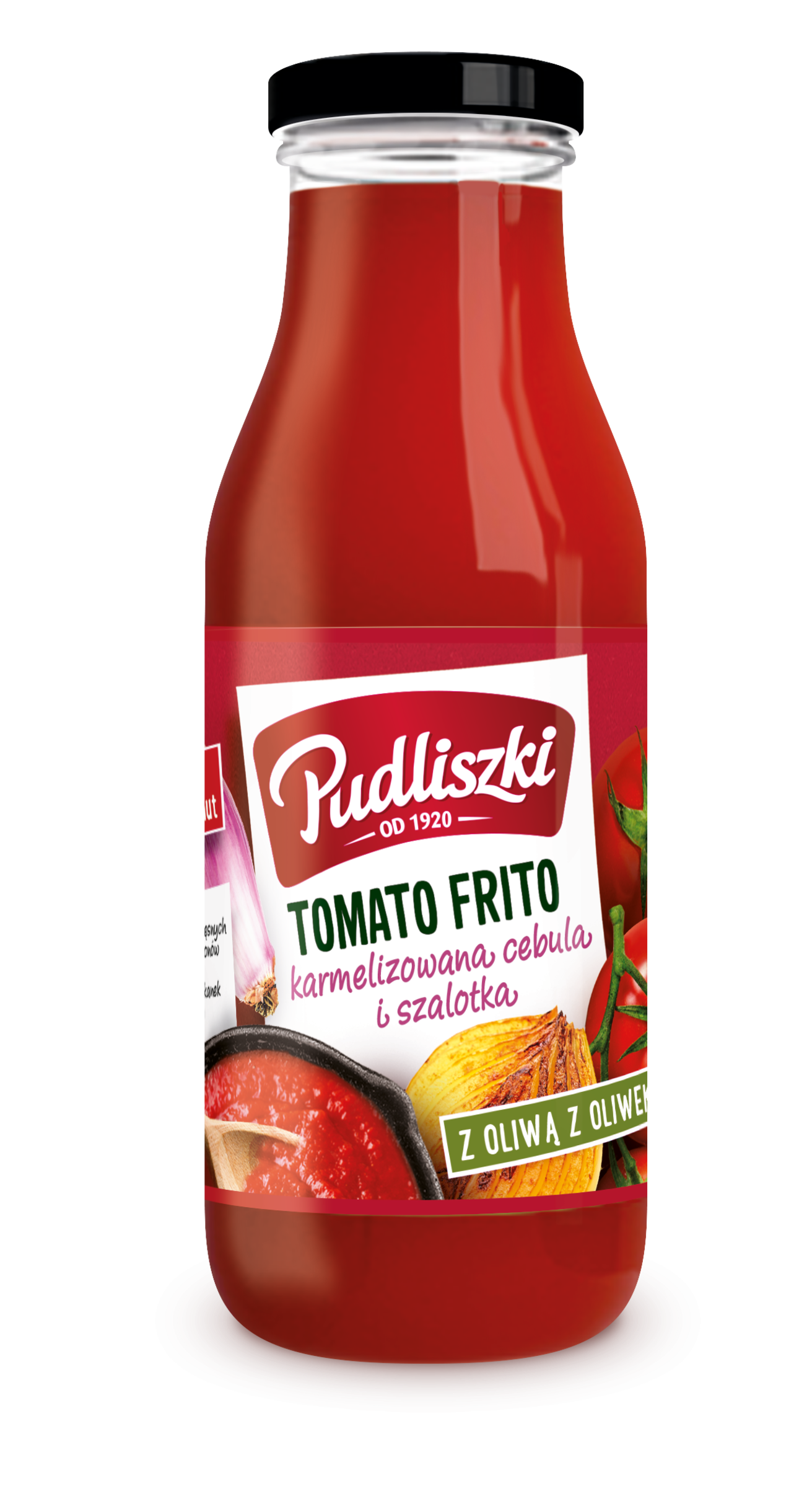 Duszone Pomidory Karmelizowana Cebula i Szalotka 495 g | Pudliszki ...