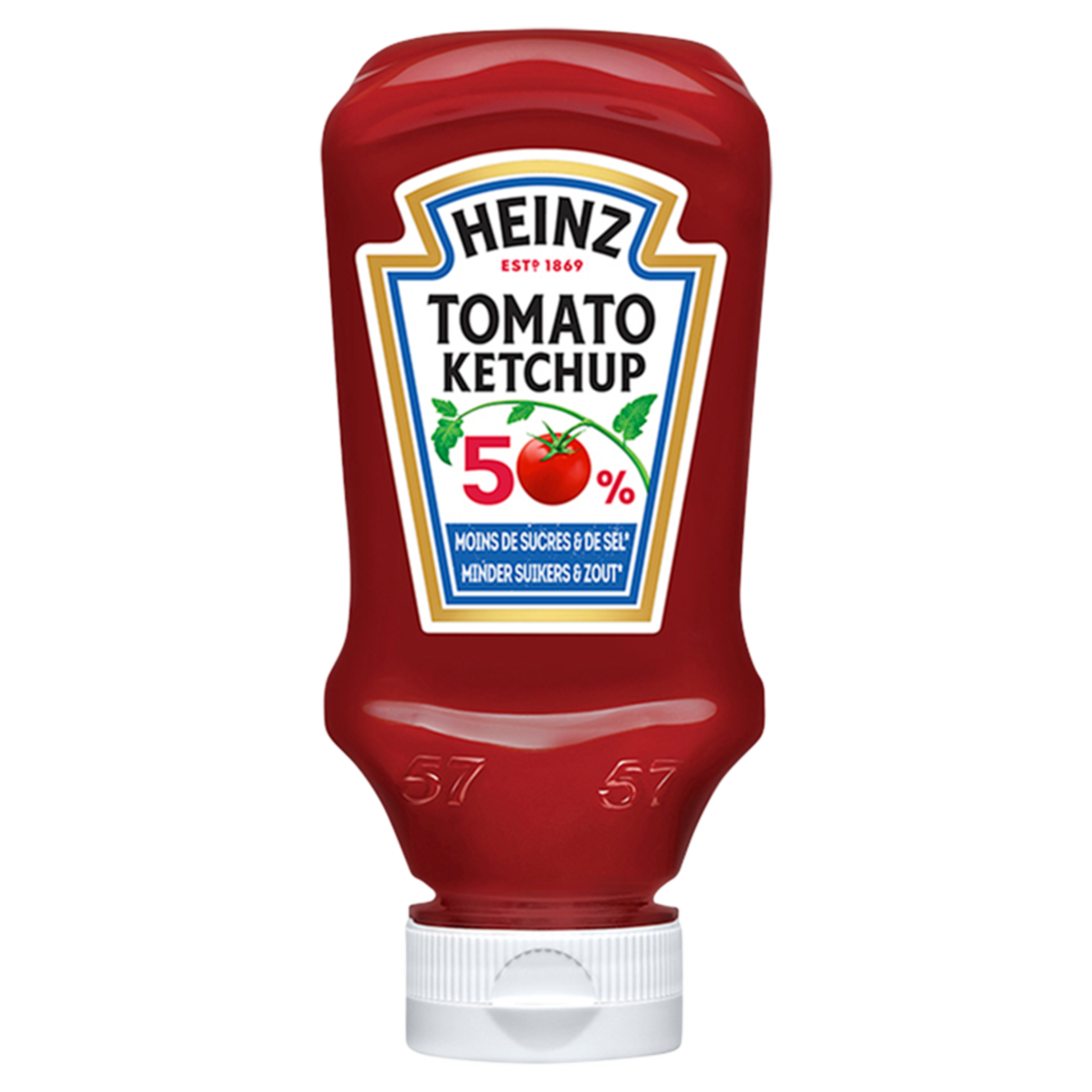 Tomato Ketchup 50% Minder Suikers & Zout 500ml | Heinz