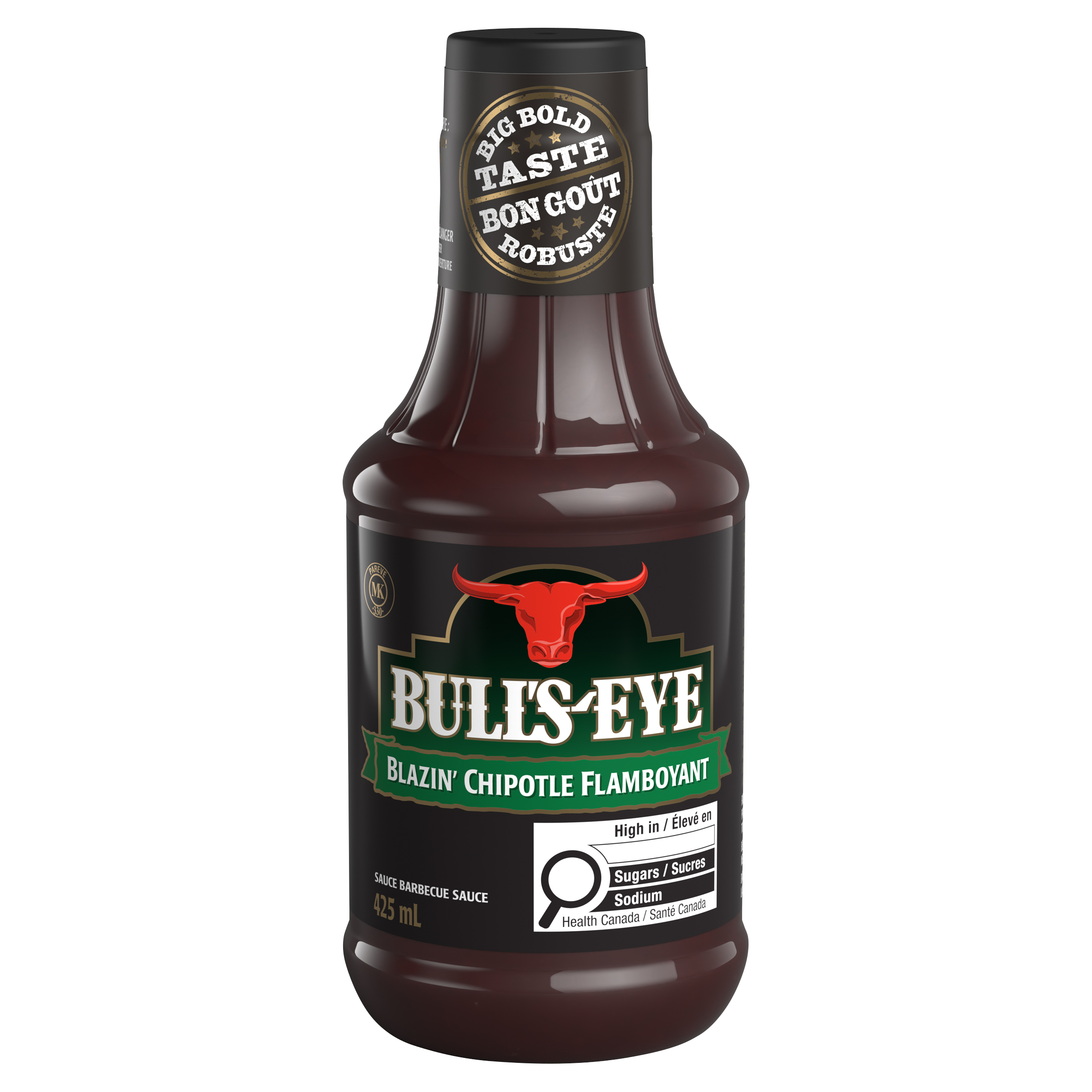 Blazin' Chipotle BBQ Sauce | Bull's Eye | Canada | Products - Heinz® Canada