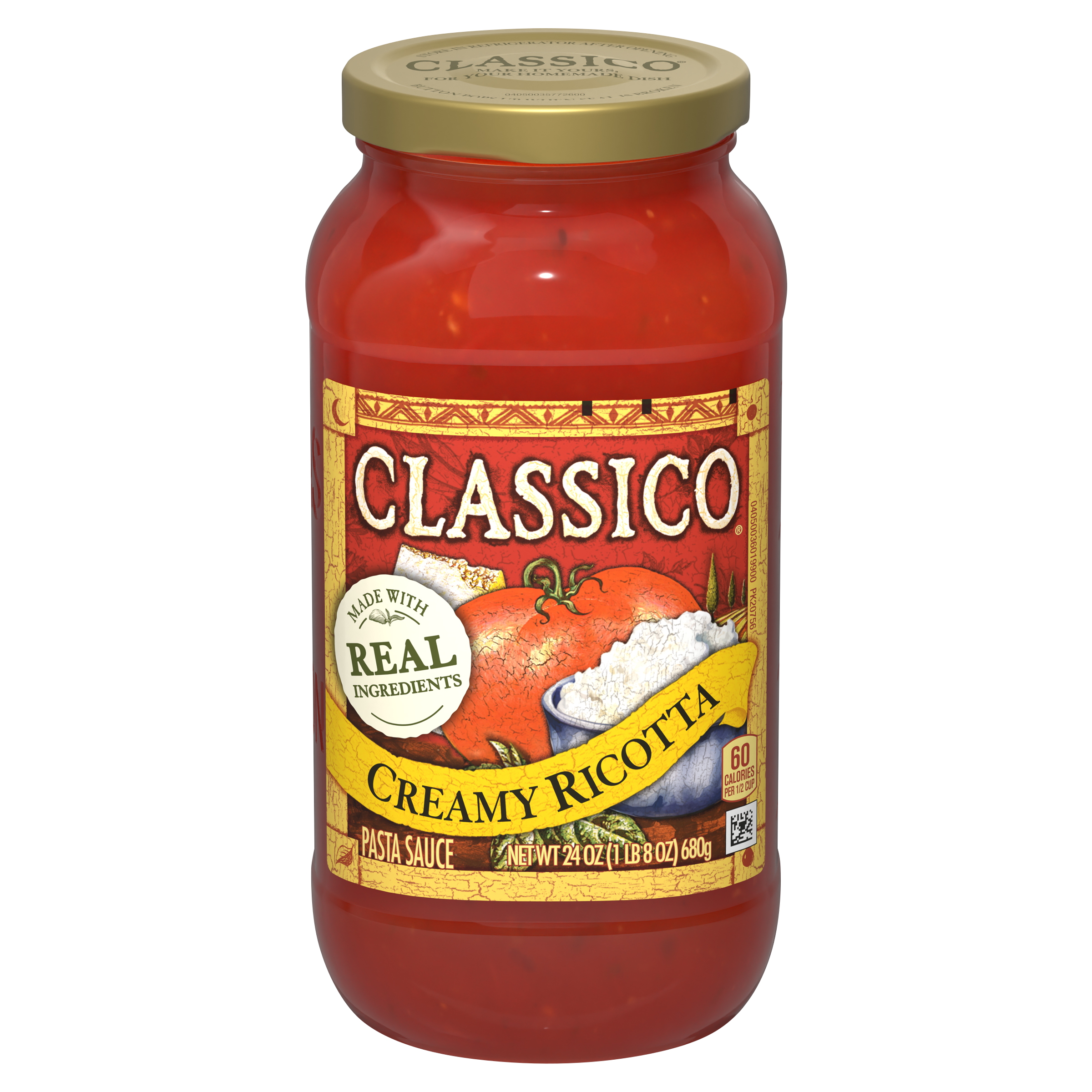 Creamy Ricotta Pasta Sauce | CLASSICO | United States | Products - Heinz®