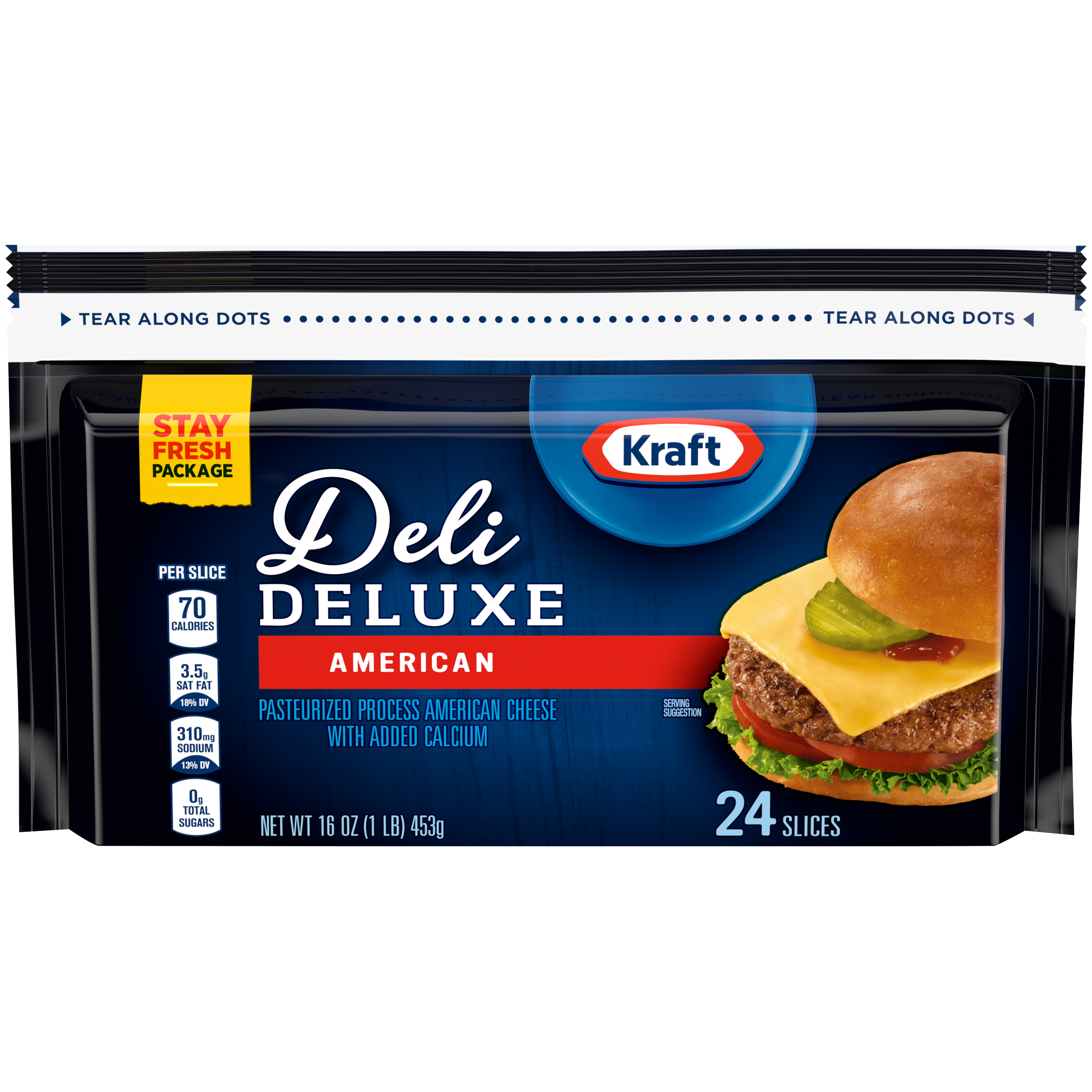 Deli Deluxe American Cheese Slices | KRAFT DELI DELUXE | United States ...
