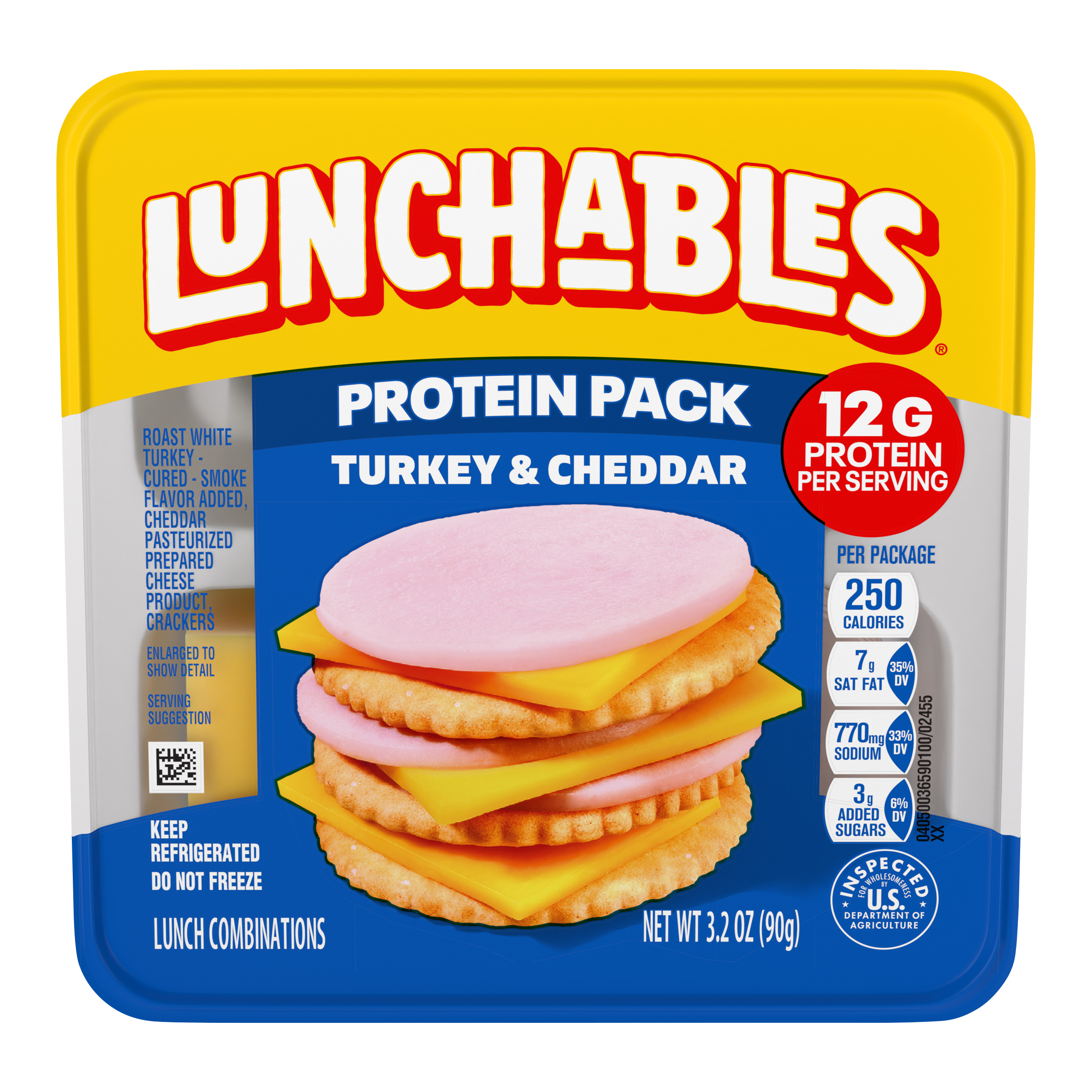 Turkey & Cheddar Protein Pack | Lunchables