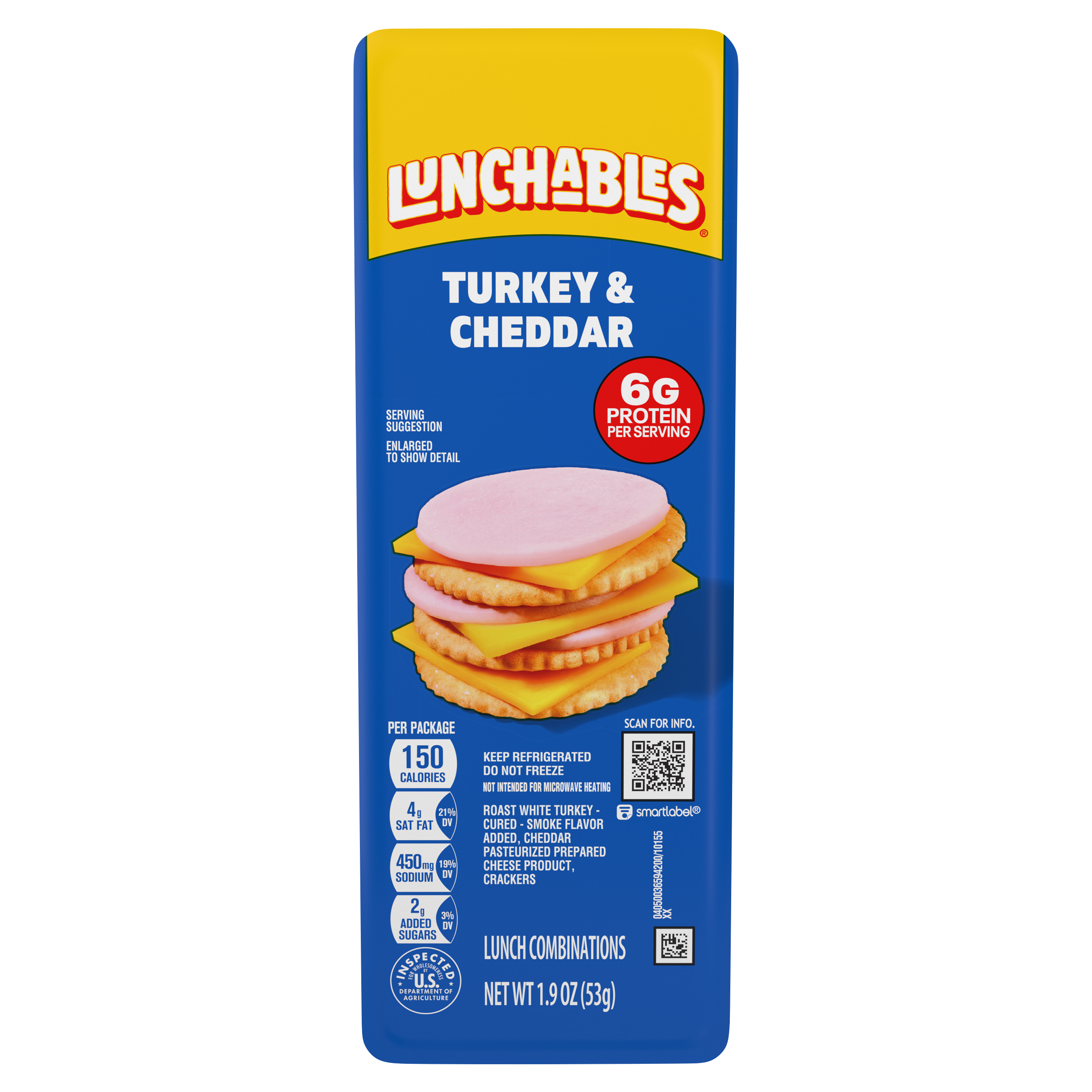 Turkey & Cheddar Value Pack | Lunchables