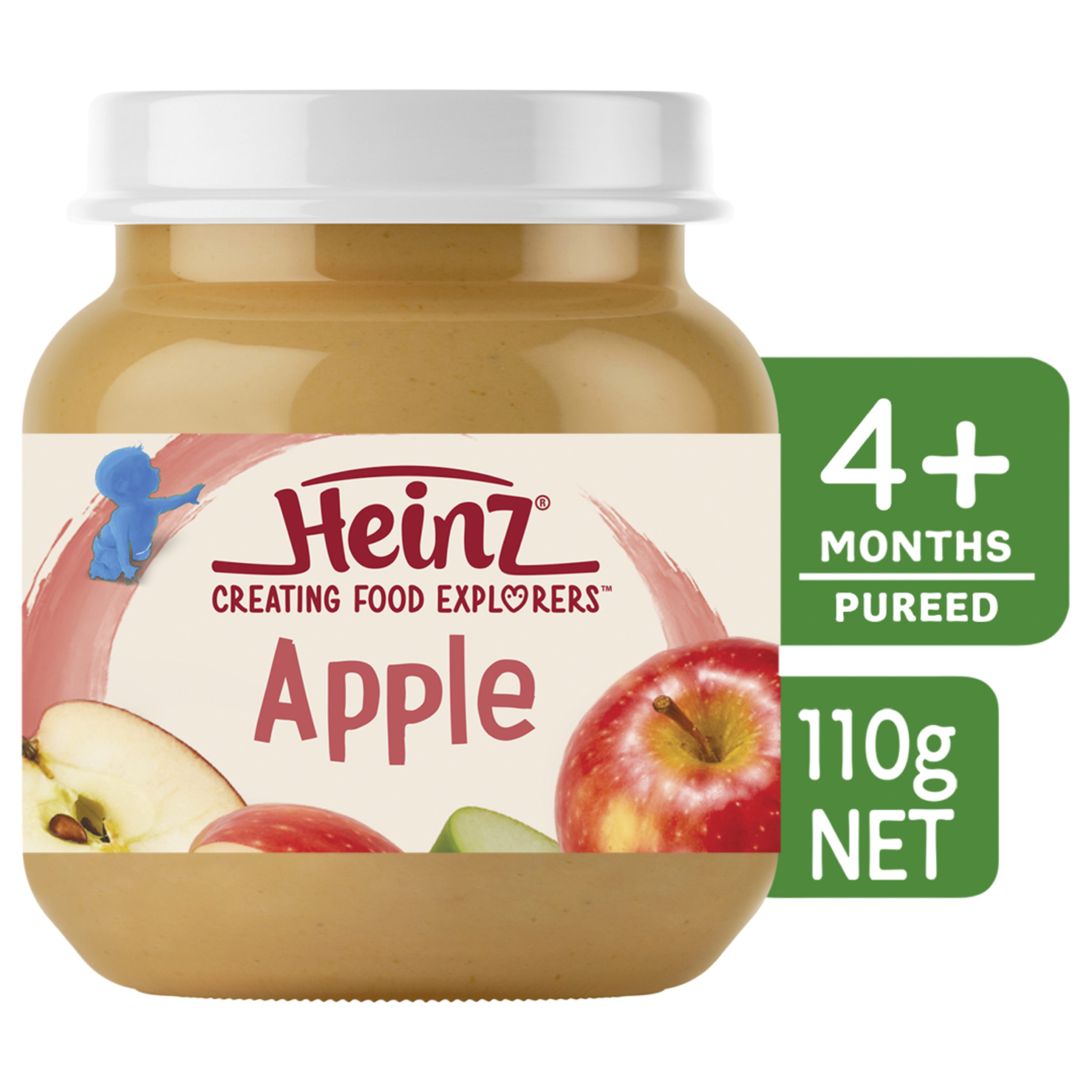 Heinz® Apple Baby Food Jar 4+ months 110g | Heinz | Australia ...