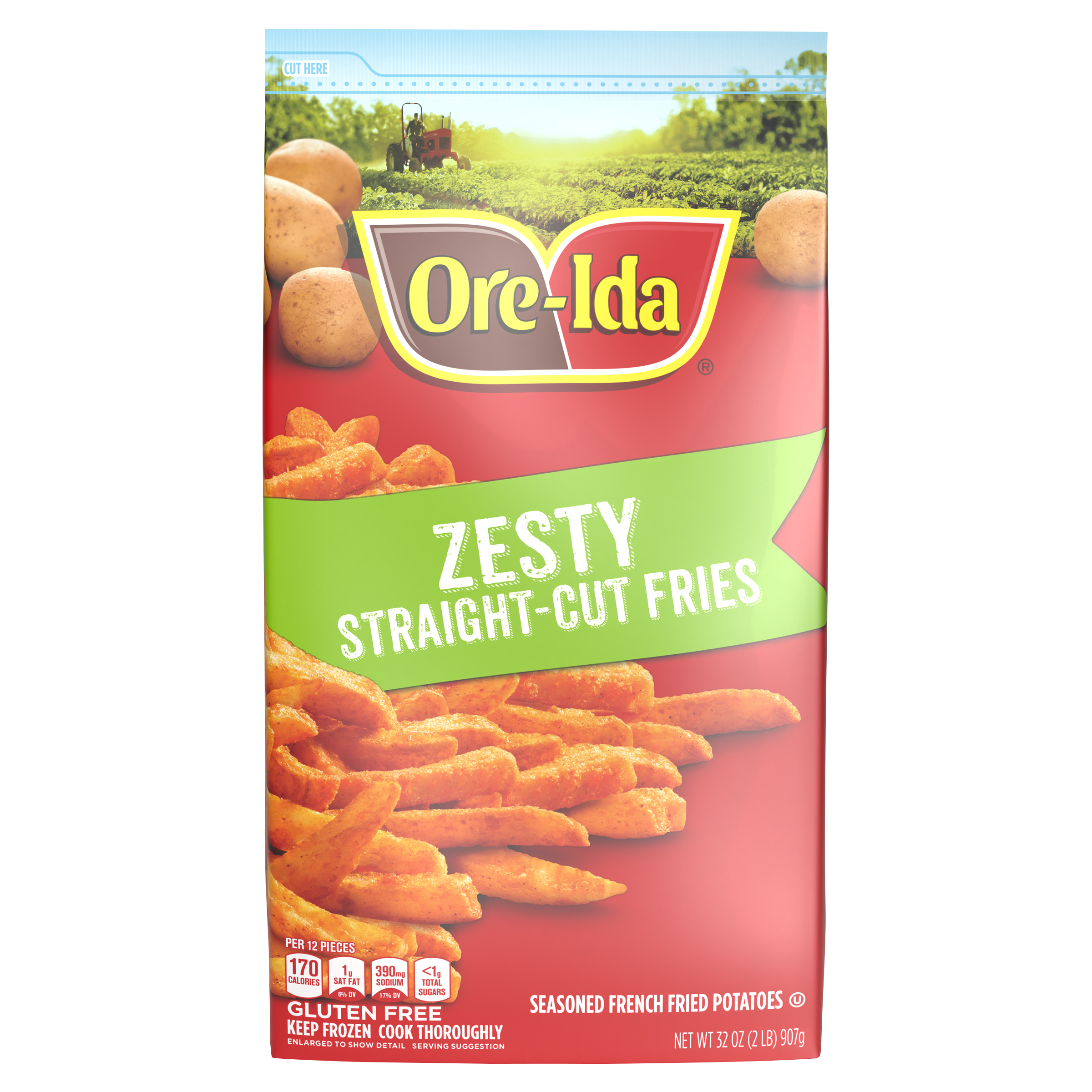 Zesty Straight-Cut Seasoned French Fried Potatoes | ORE-IDA | United ...