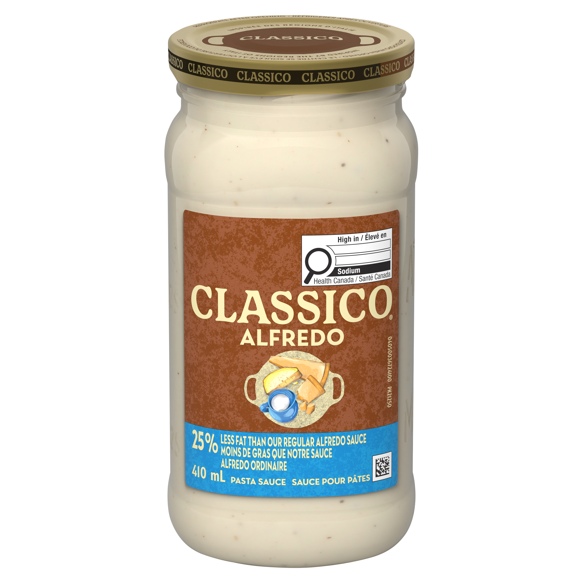 Less Fat Alfredo Pasta Sauce | Classico | Canada | Products - Heinz® Canada