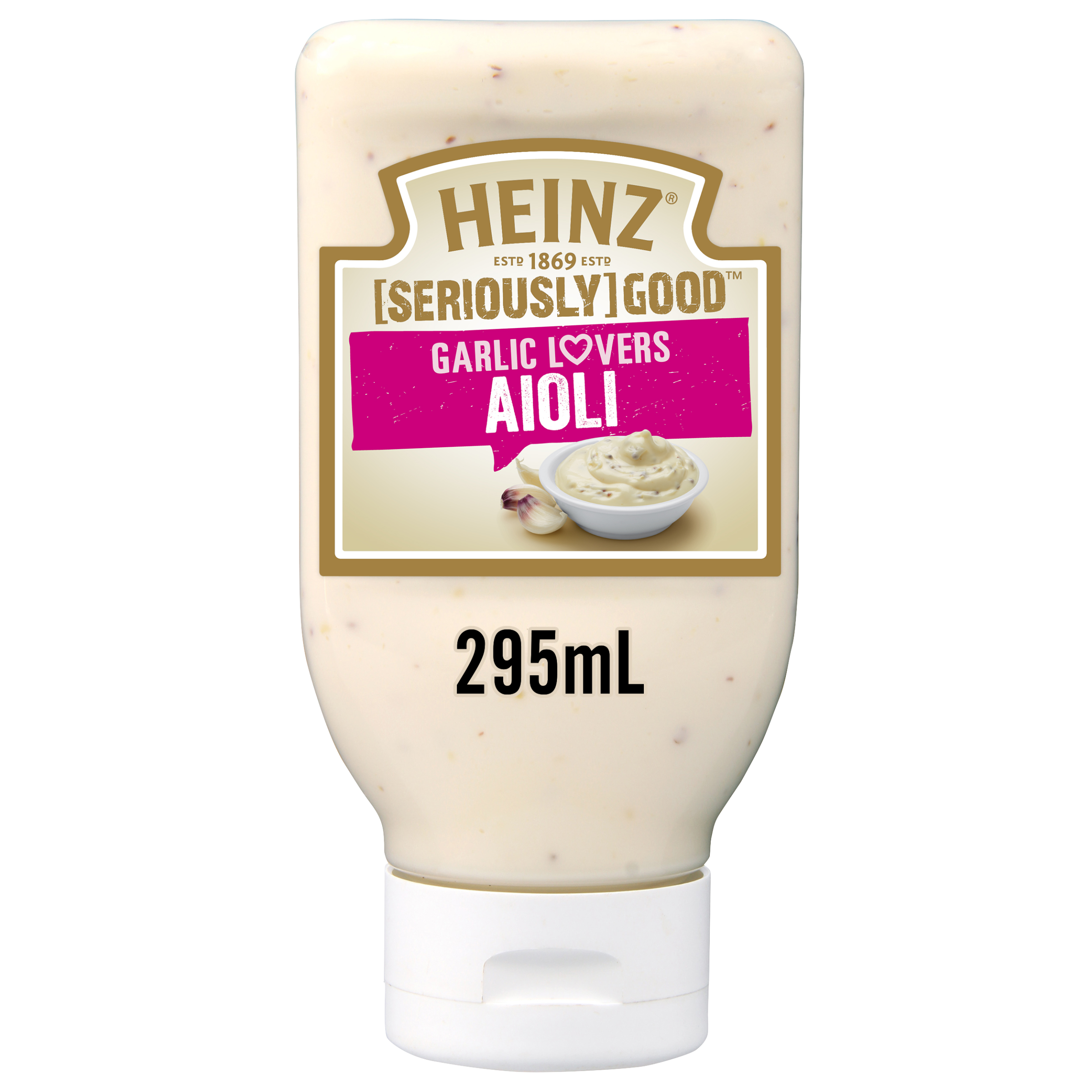 Heinz® [SERIOUSLY] GOOD® Garlic Lovers Aioli 295mL | Heinz