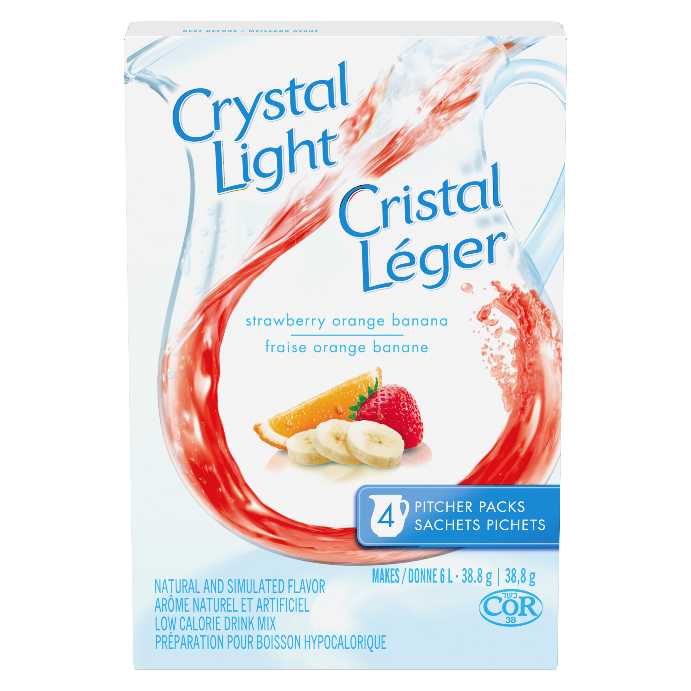 Pitcher Packs, Strawberry Orange Banana | Crystal Light | Canada ...