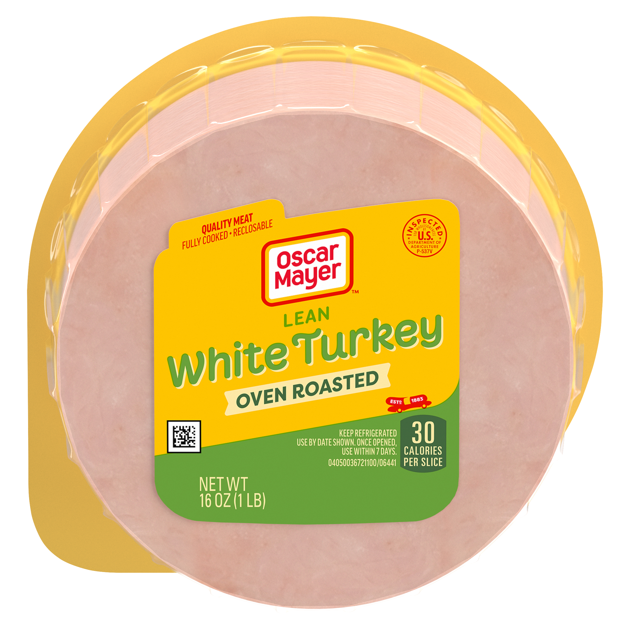 Lean Oven Roasted White Turkey Sliced Lunch Meat | Oscar Mayer