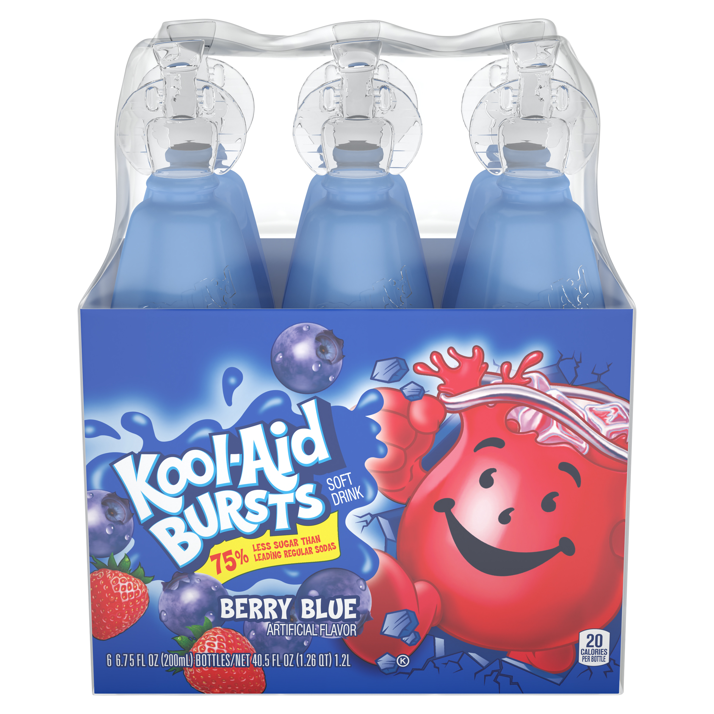 Bursts Berry Blue Artificially Flavored Soft Drink | Kool-Aid | United ...